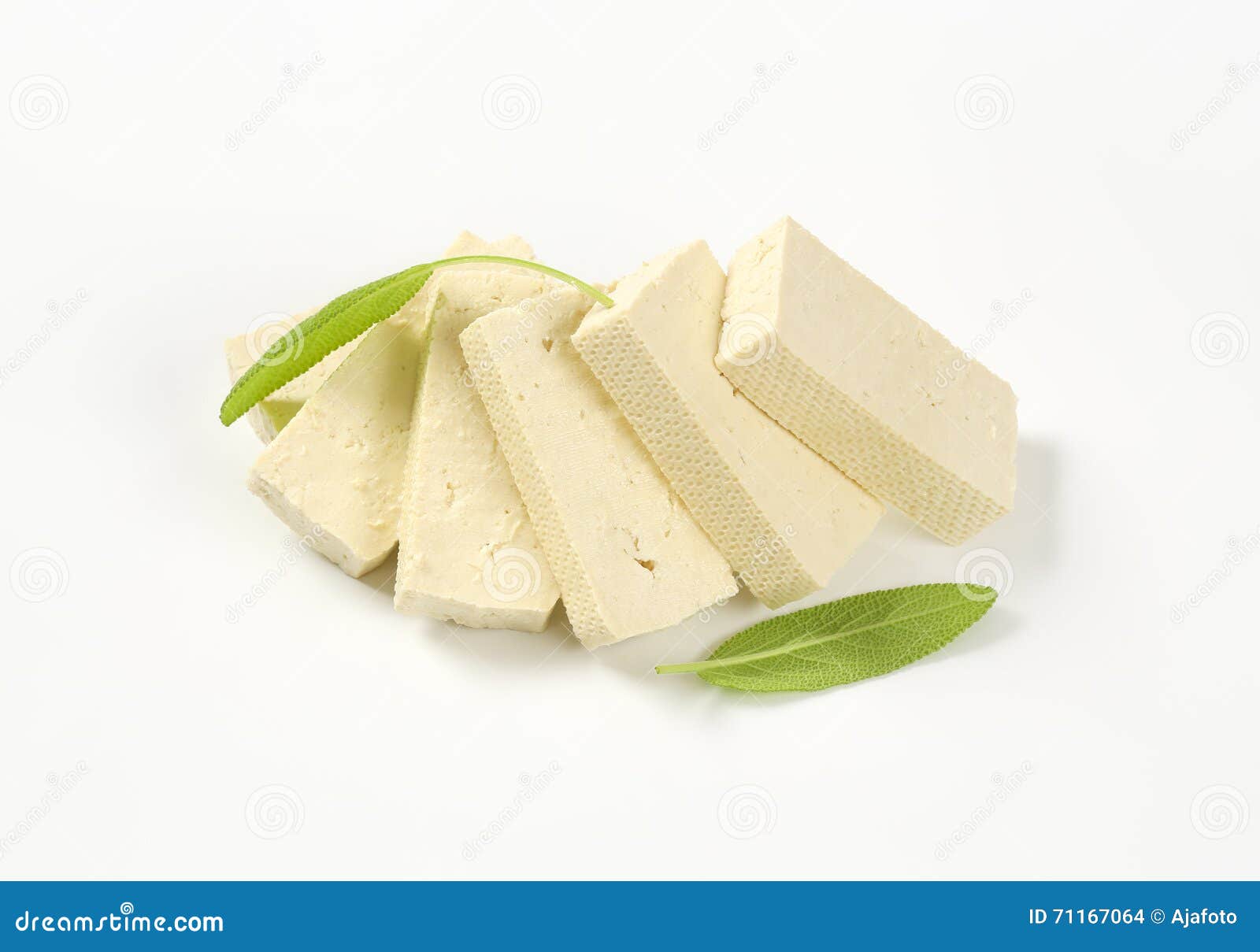 Slices of plain firm tofu stock photo. Image of sliced - 71167064