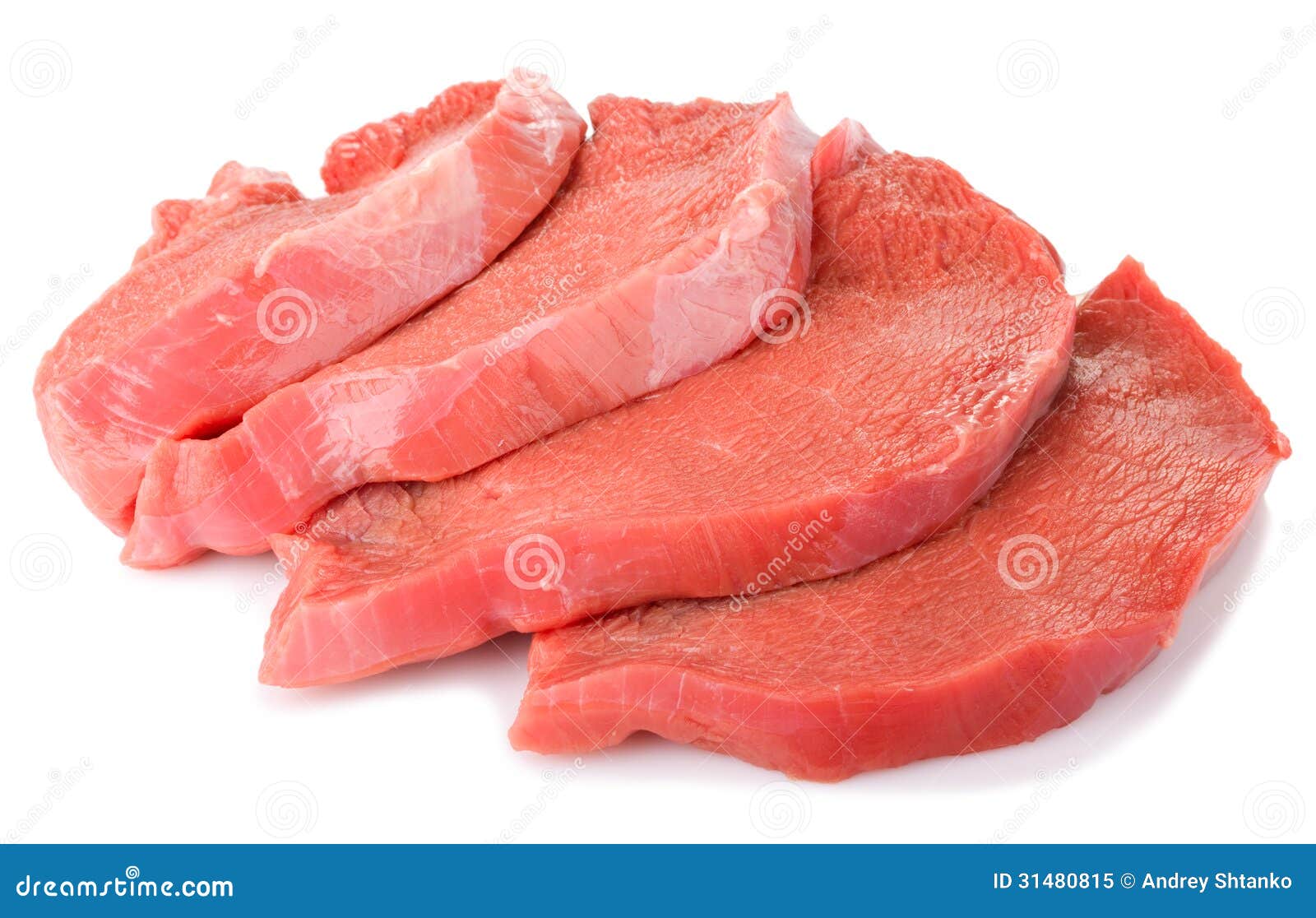 Slices of raw beef stock image. Image of beef, meat, barbecue - 31480815