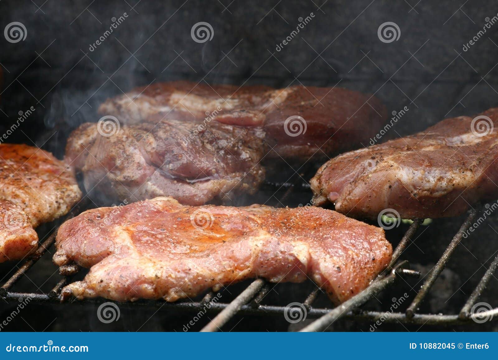 Slices of raw meet stock image. Image of black, steak - 10882045