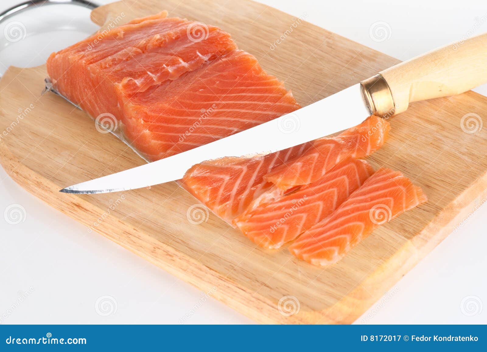 Slicing fish fillet stock image. Image of handle, steak - 8172017