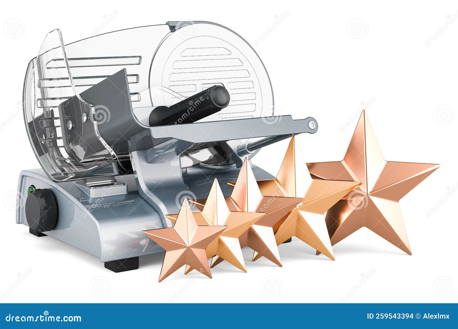 Slicing Machine With Map Pointer, 3D Rendering Stock Photography ...