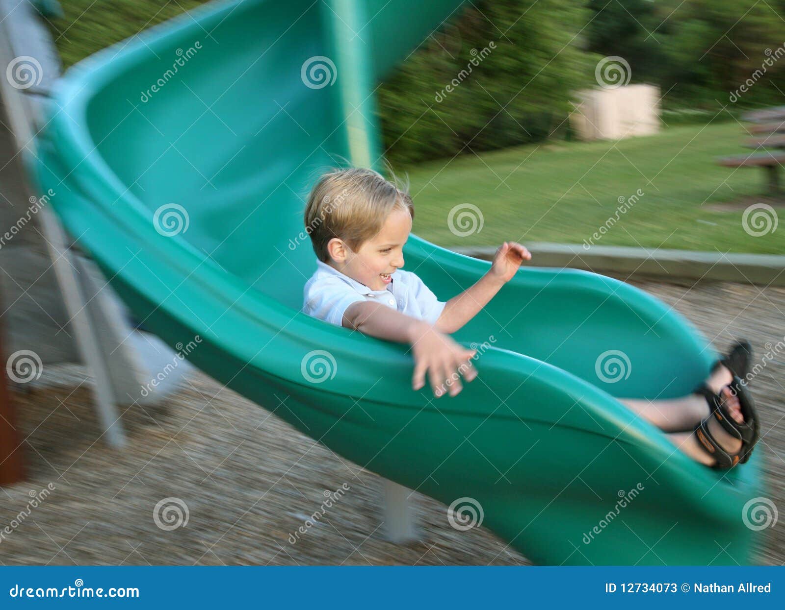 Slide stock image. Image of activity, clothes, slide - 12734073
