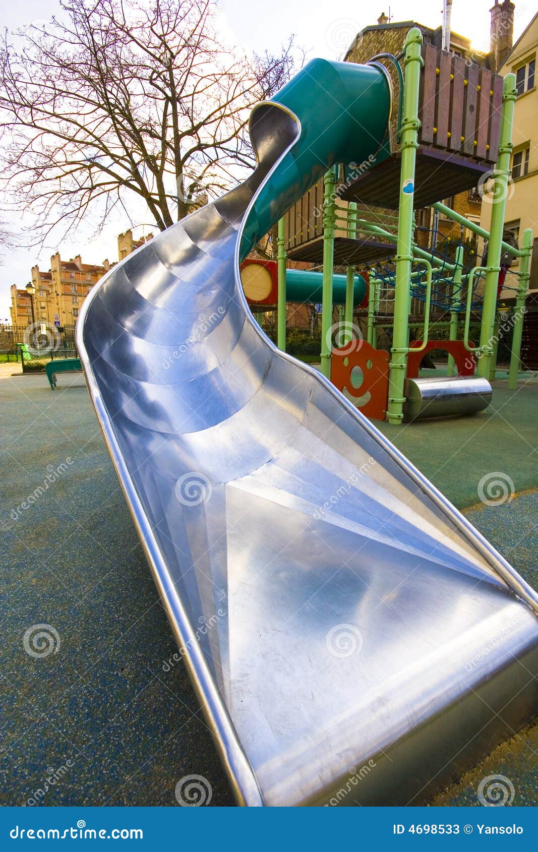 Slide stock image. Image of child, fitness, colour, childrens - 4698533