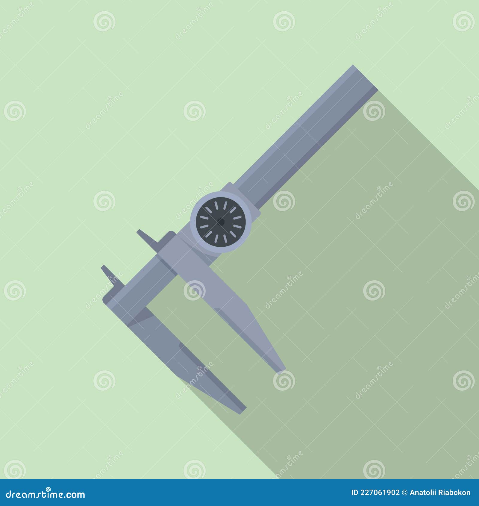 Caliper Micrometer Icon Color Outline Vector | CartoonDealer.com #233837910