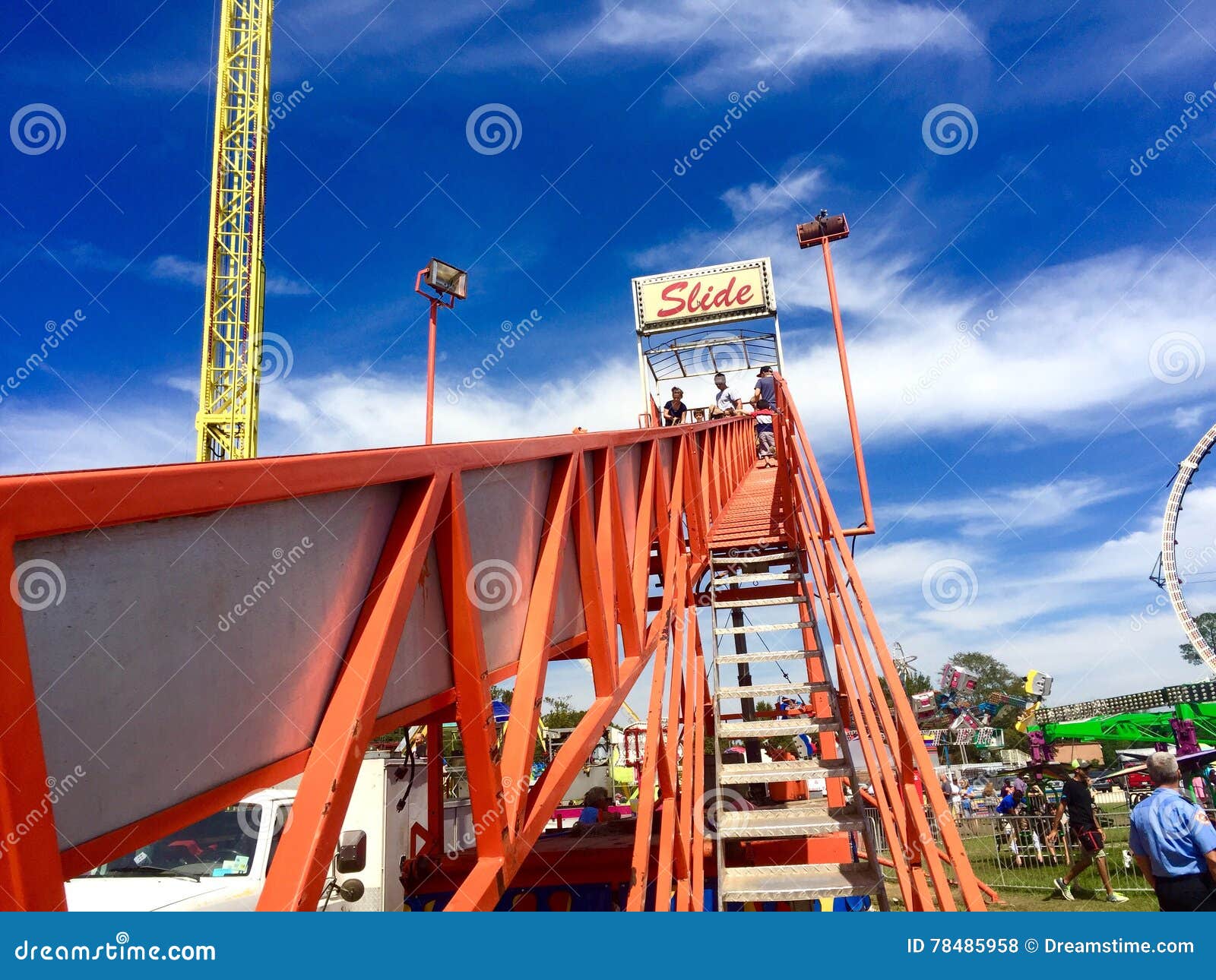 Slide editorial stock photo. Image of louisiana, carnival - 78485958
