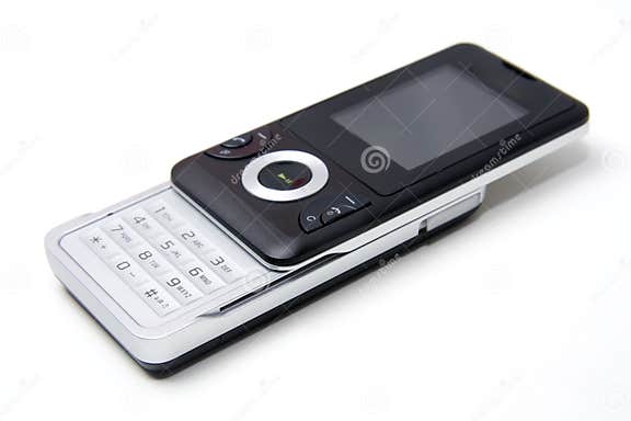 Slide cell phone stock photo. Image of cell, flip, button - 14794260