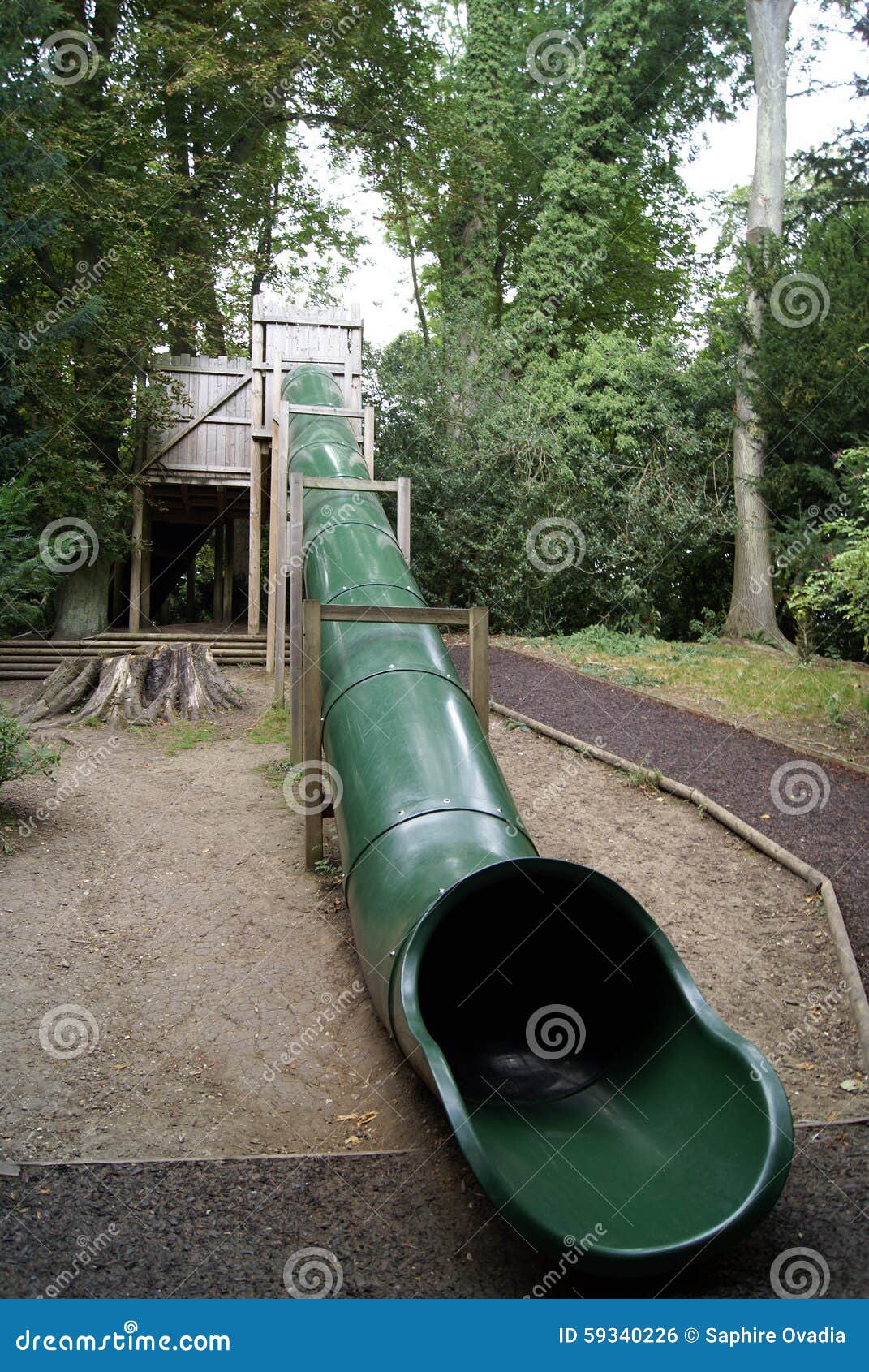 Slide stock photo. Image of playground, recreation, childhood - 59340226