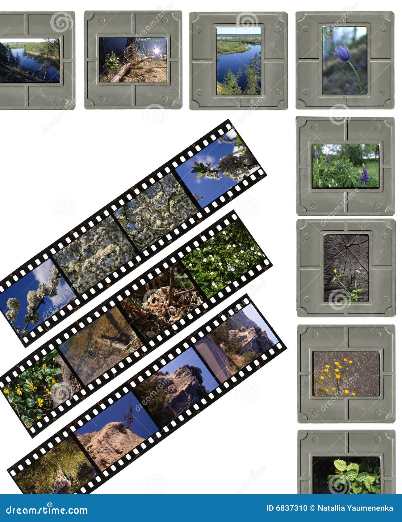 Slide film stock photo. Image of entertainment, retro - 6837310