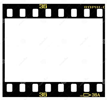 Slide film frame stock vector. Illustration of design - 14033788