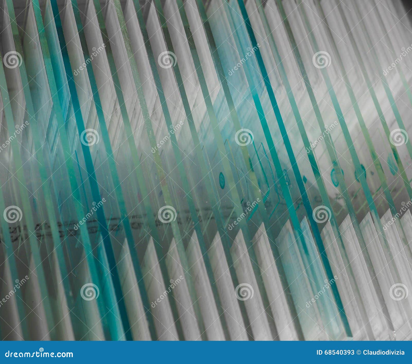 Slide for Optical Microscope Stock Image - Image of microscope, optical ...