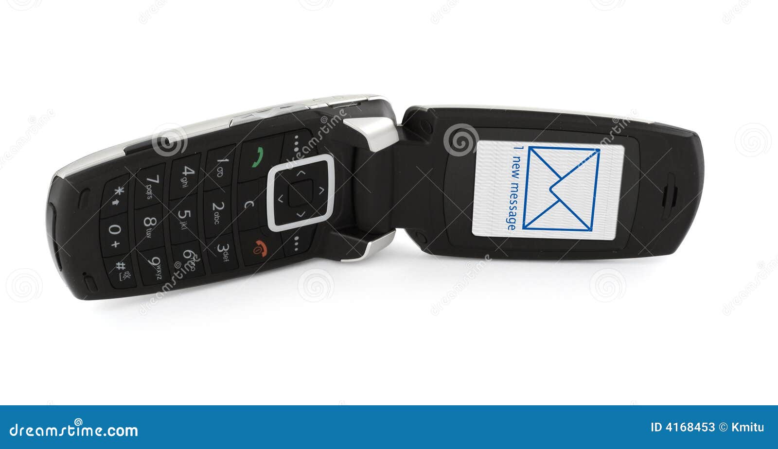 Slide phone with SMS stock image. Image of close, mobile - 4168453