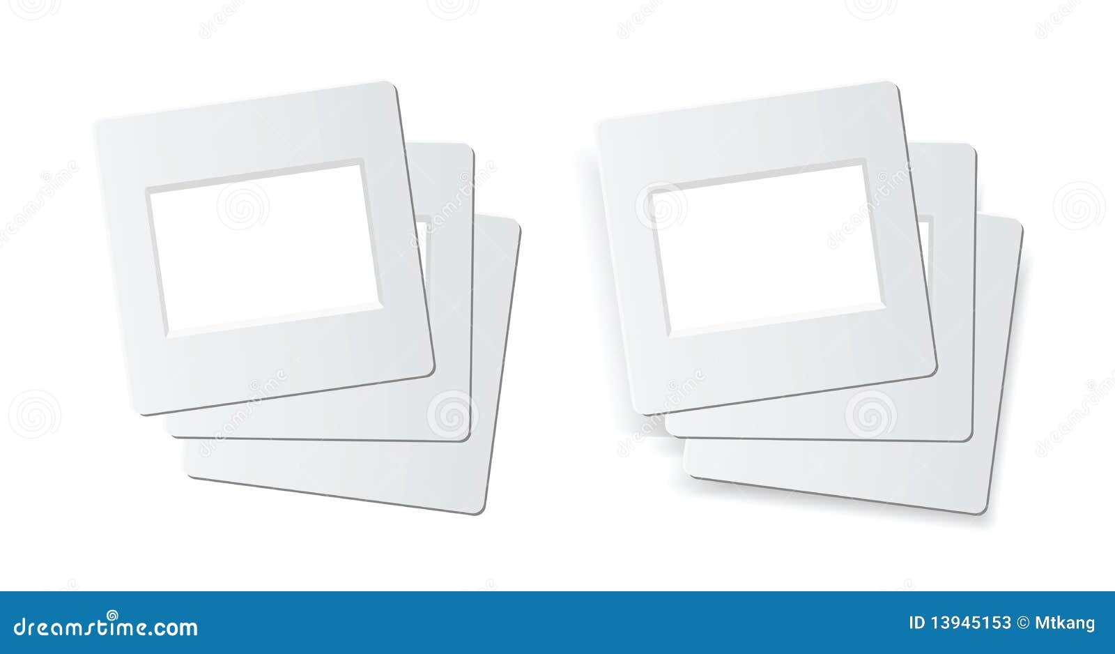 Slide photo frames stock vector. Illustration of film - 13945153