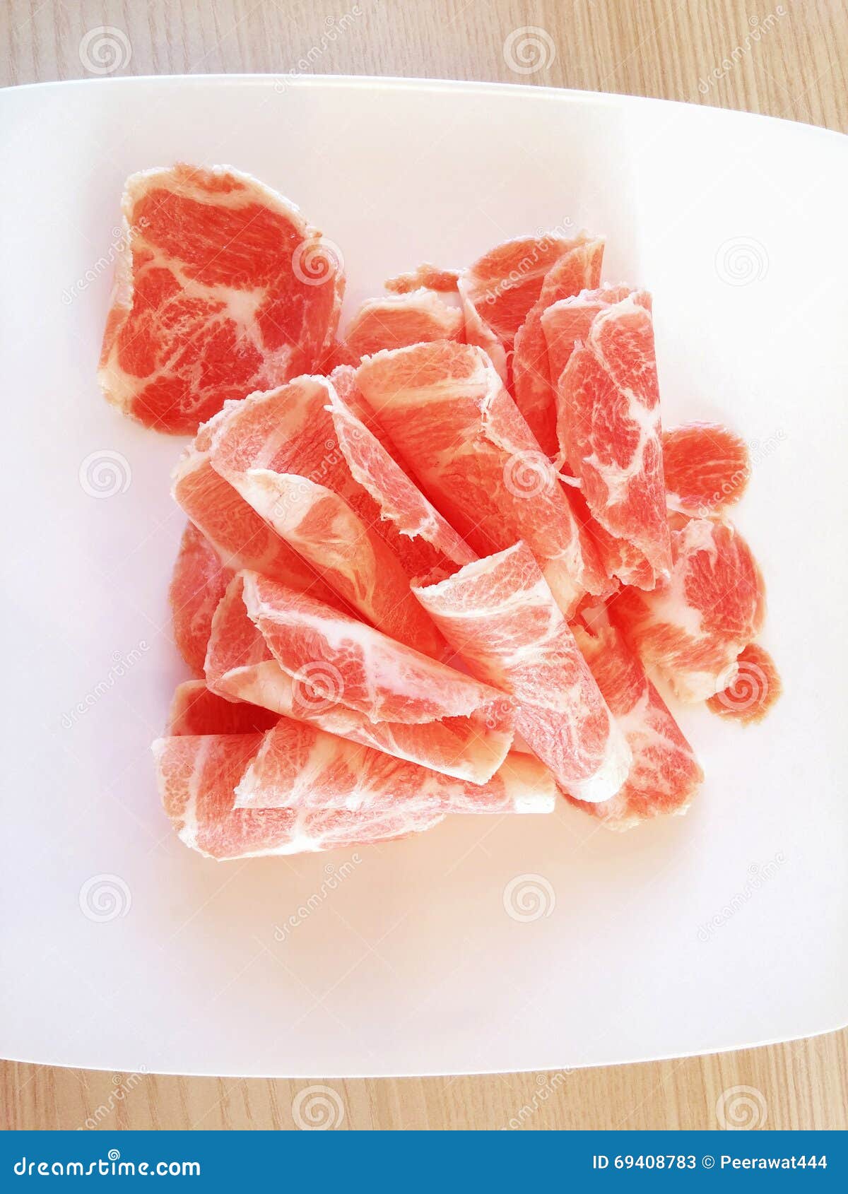 Slide pork stock image. Image of gourmet, background - 69408783