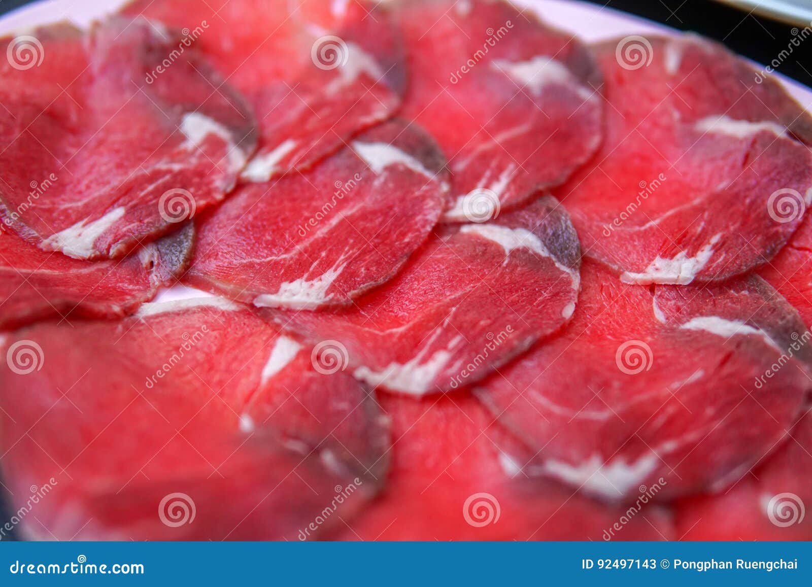 Slide raw meat stock image. Image of cuisine, dinner - 92497143