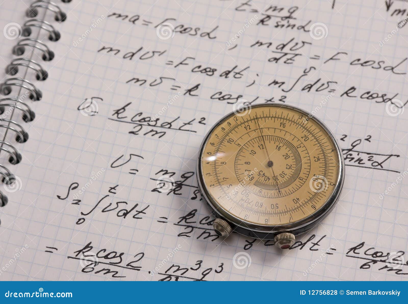 Old Slide Rule - Arbacus Royalty-Free Stock Image | CartoonDealer.com ...