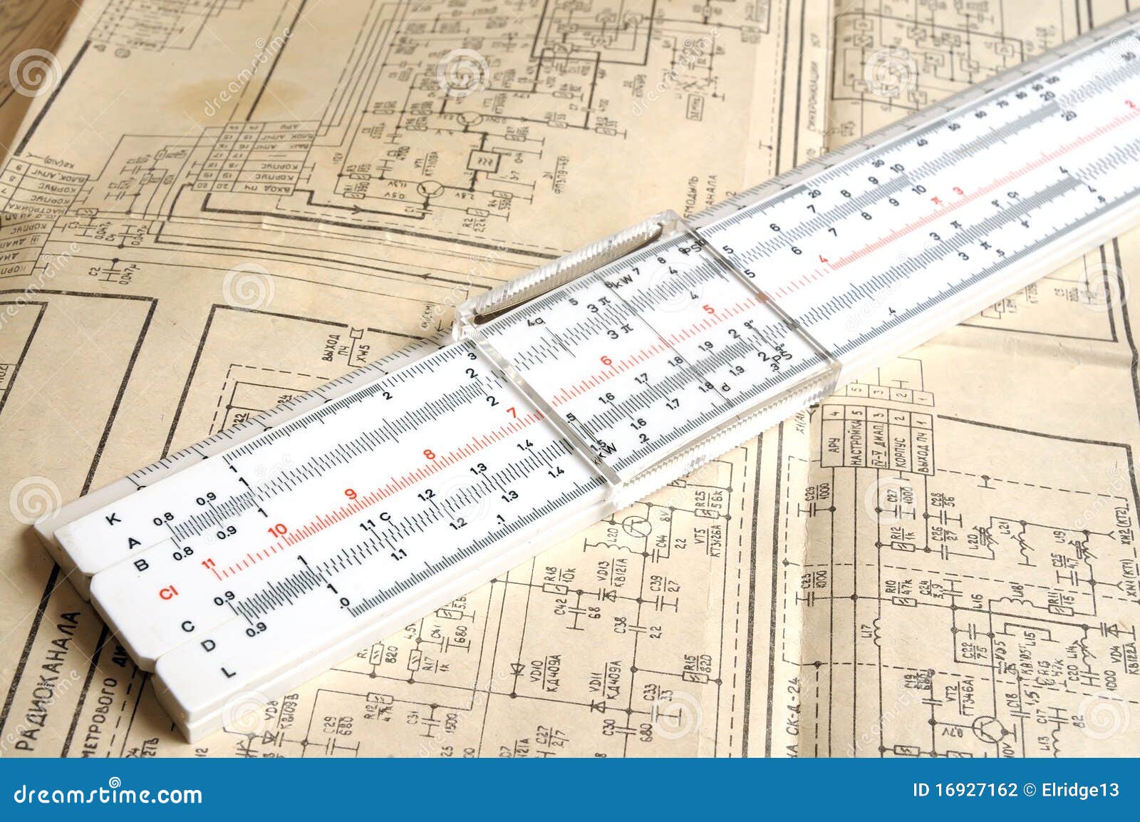 Slide rule stock photo. Image of logarithm, circuit, figure - 16927162