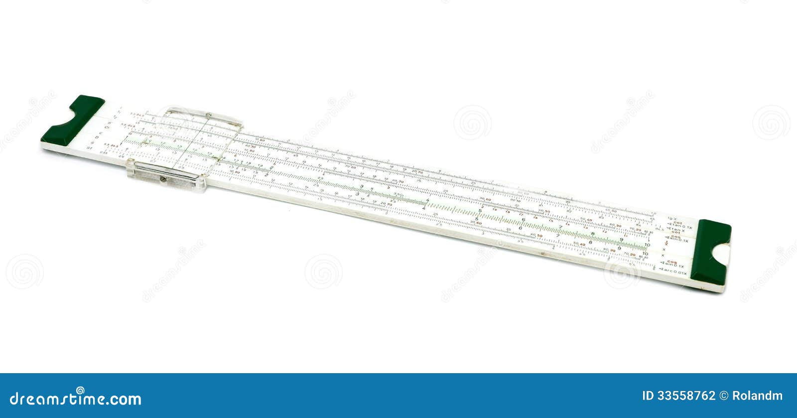 Slide ruler stock photo. Image of tools, isolated, calculate - 33558762