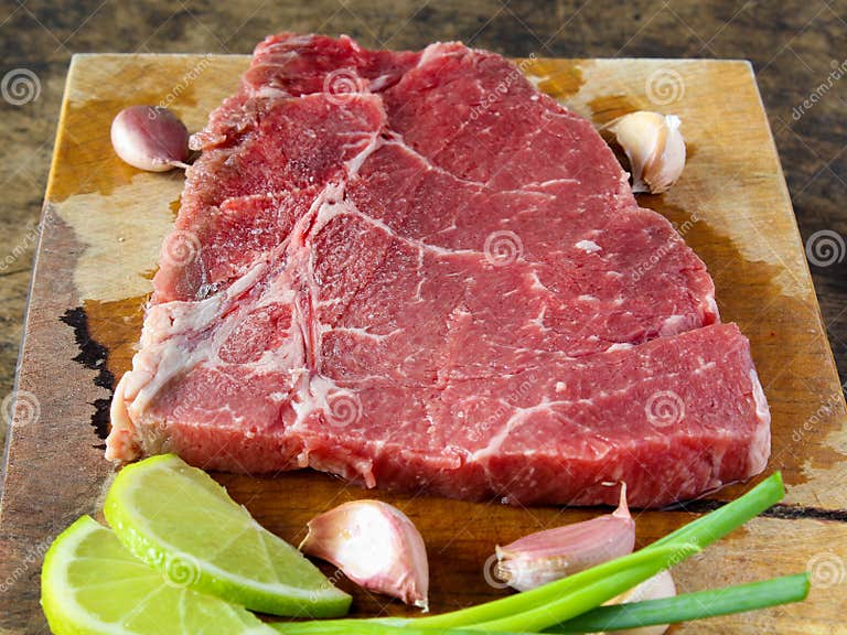 Slide top round beef stock image. Image of chuck, grill - 77230303