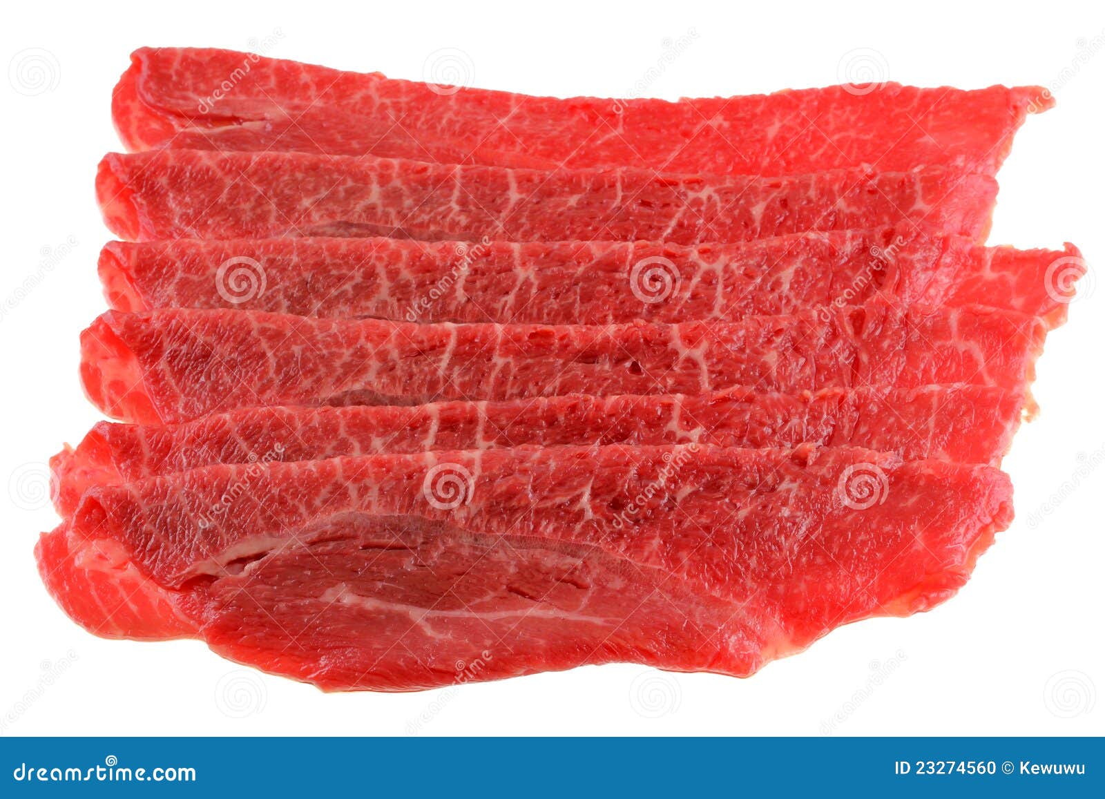 Slided Fresh Bulgogi beef stock photo. Image of ingredient - 23274560