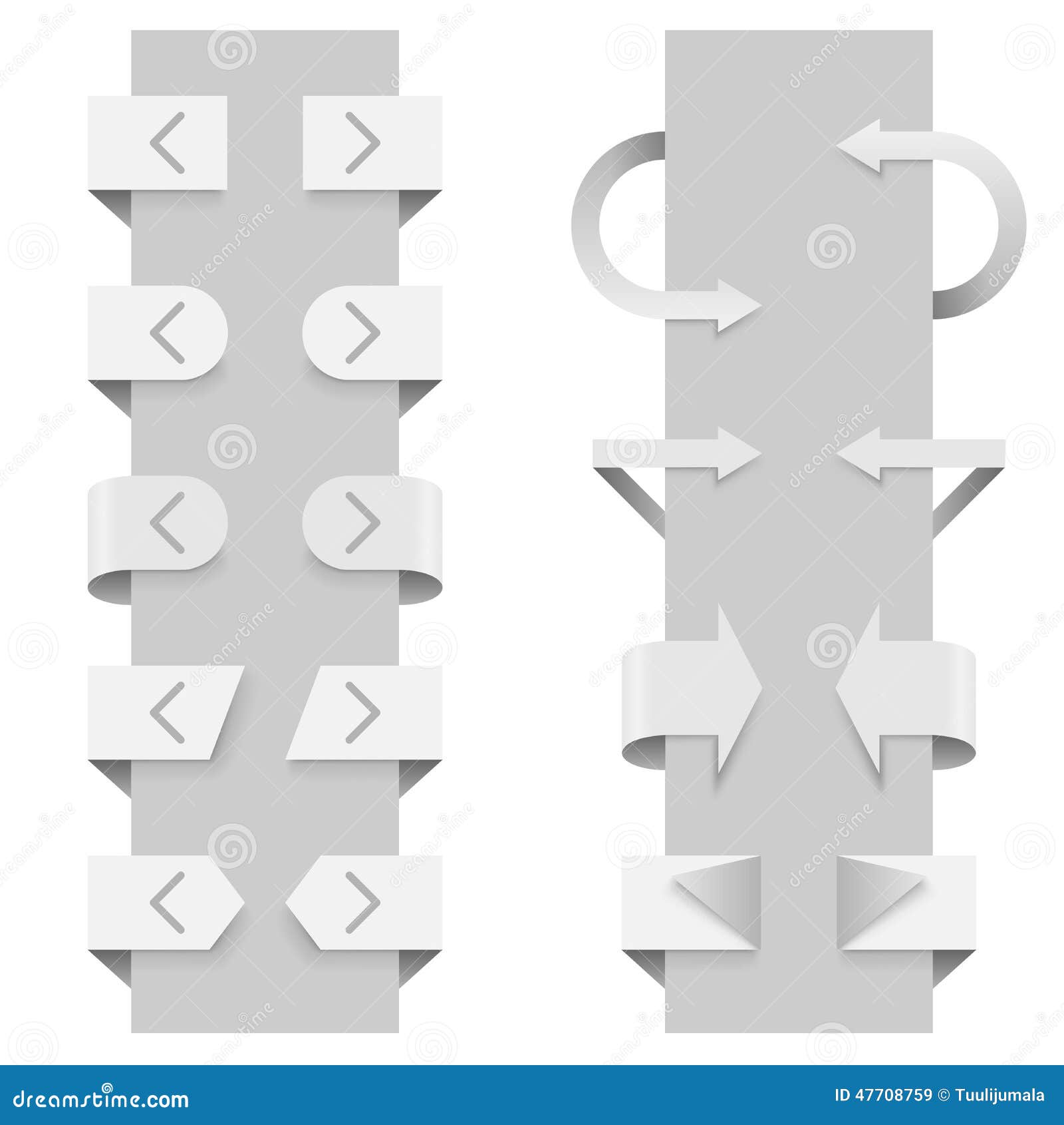 Slider arrow template stock vector. Illustration of graphic - 47708759