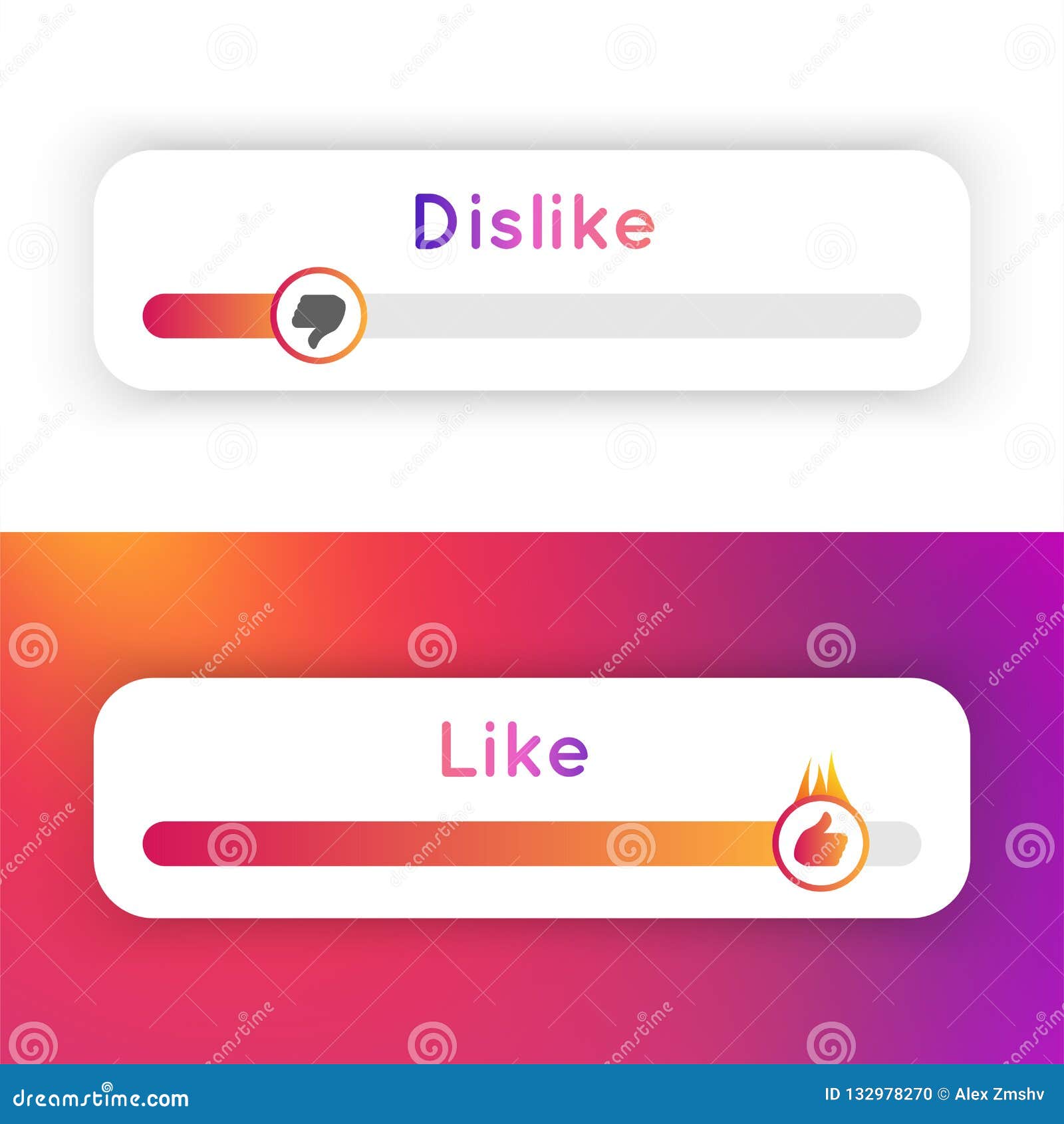 Slider Emoji in Social Media. Subscribers Poll Stock Vector ... Slider Emoji in Social Media. Subscribers Poll Stock Vector ...