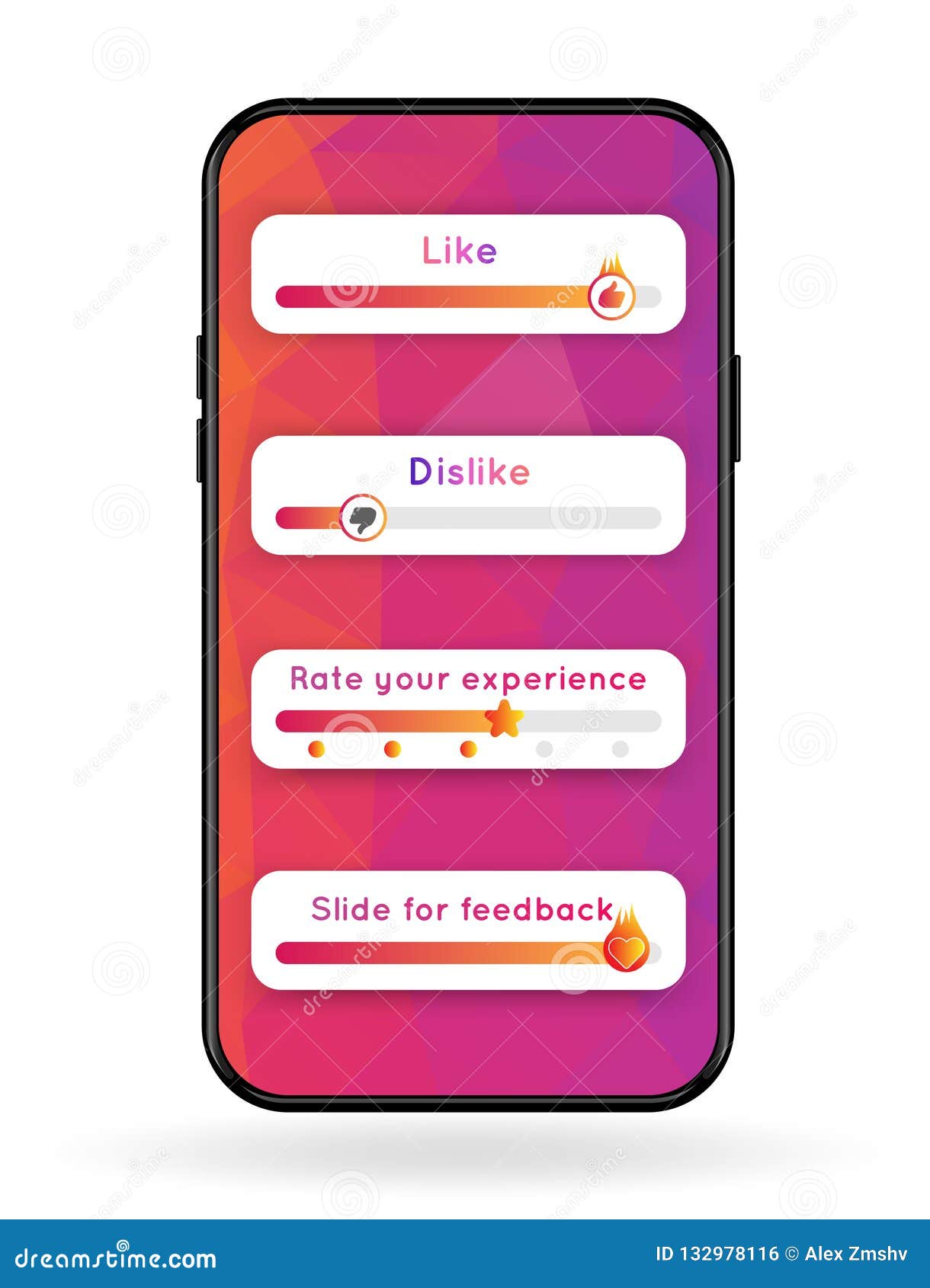 Slider Emoji In Social Media With Trendy Background Vector Illustration ... Slider Emoji In Social Media With Trendy Background Vector Illustration ...
