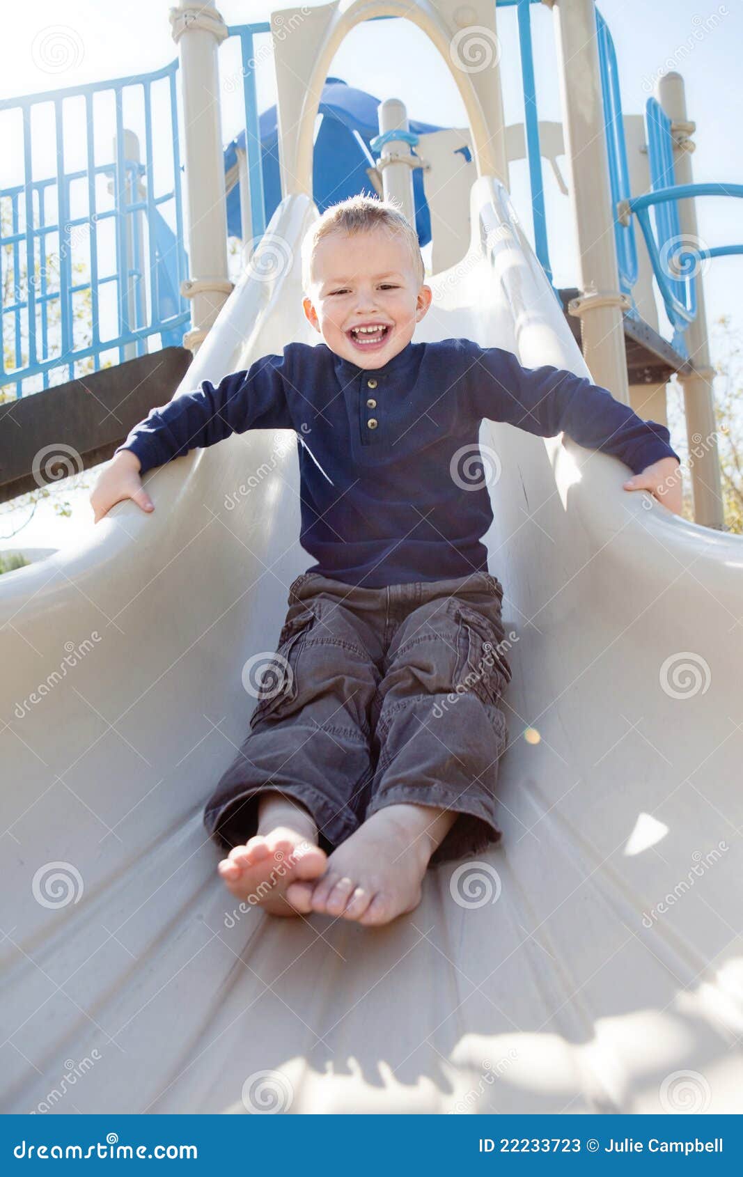 Sliding stock image. Image of fast, child, sunshine, smiling - 22233723