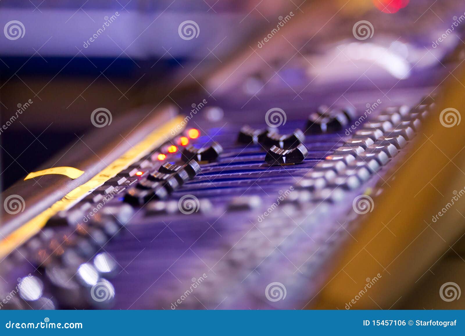 Sliding controller stock photo. Image of technics, mixer - 15457106