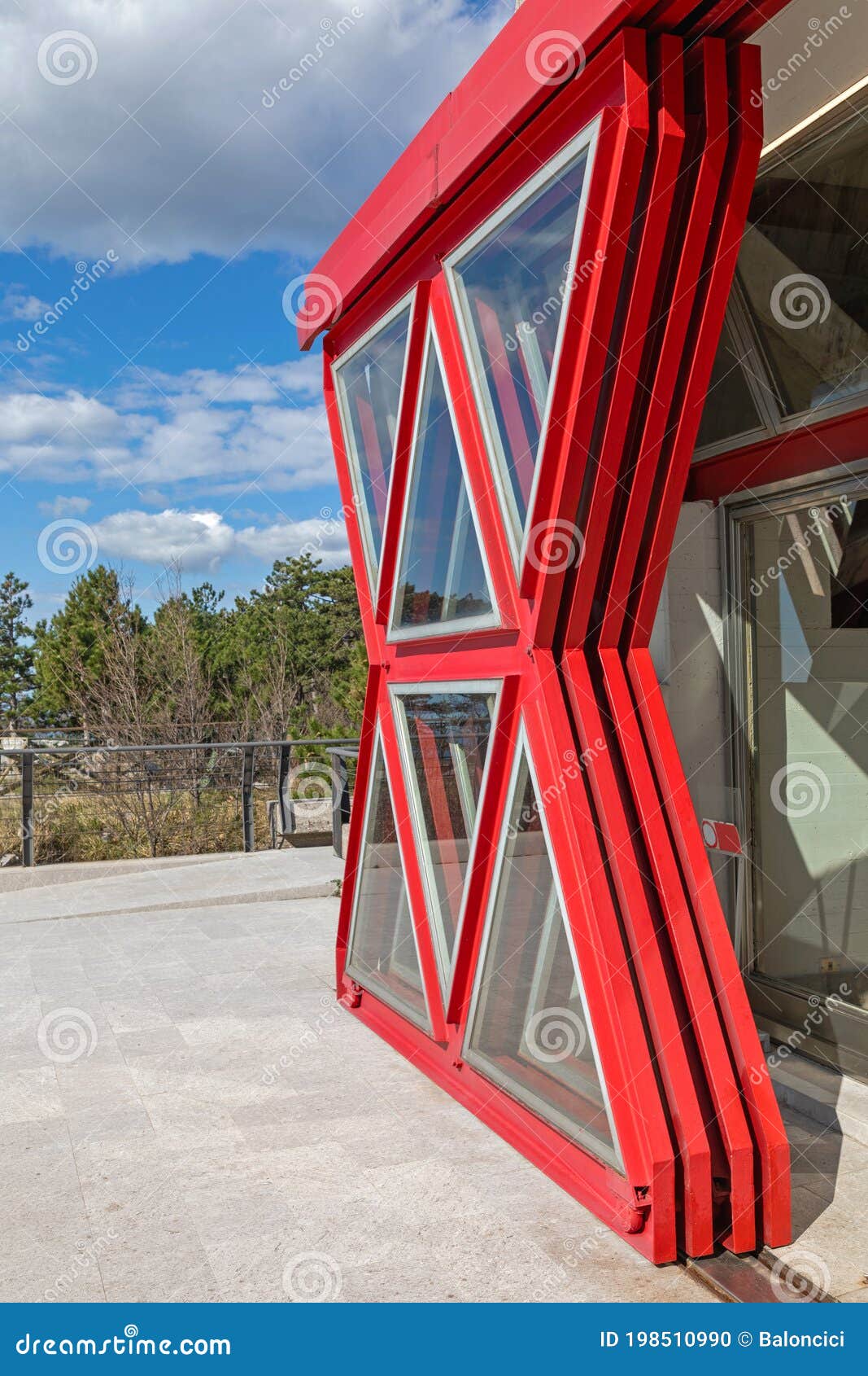 Sliding Doors stock photo. Image of glass, shape, metal - 198510990