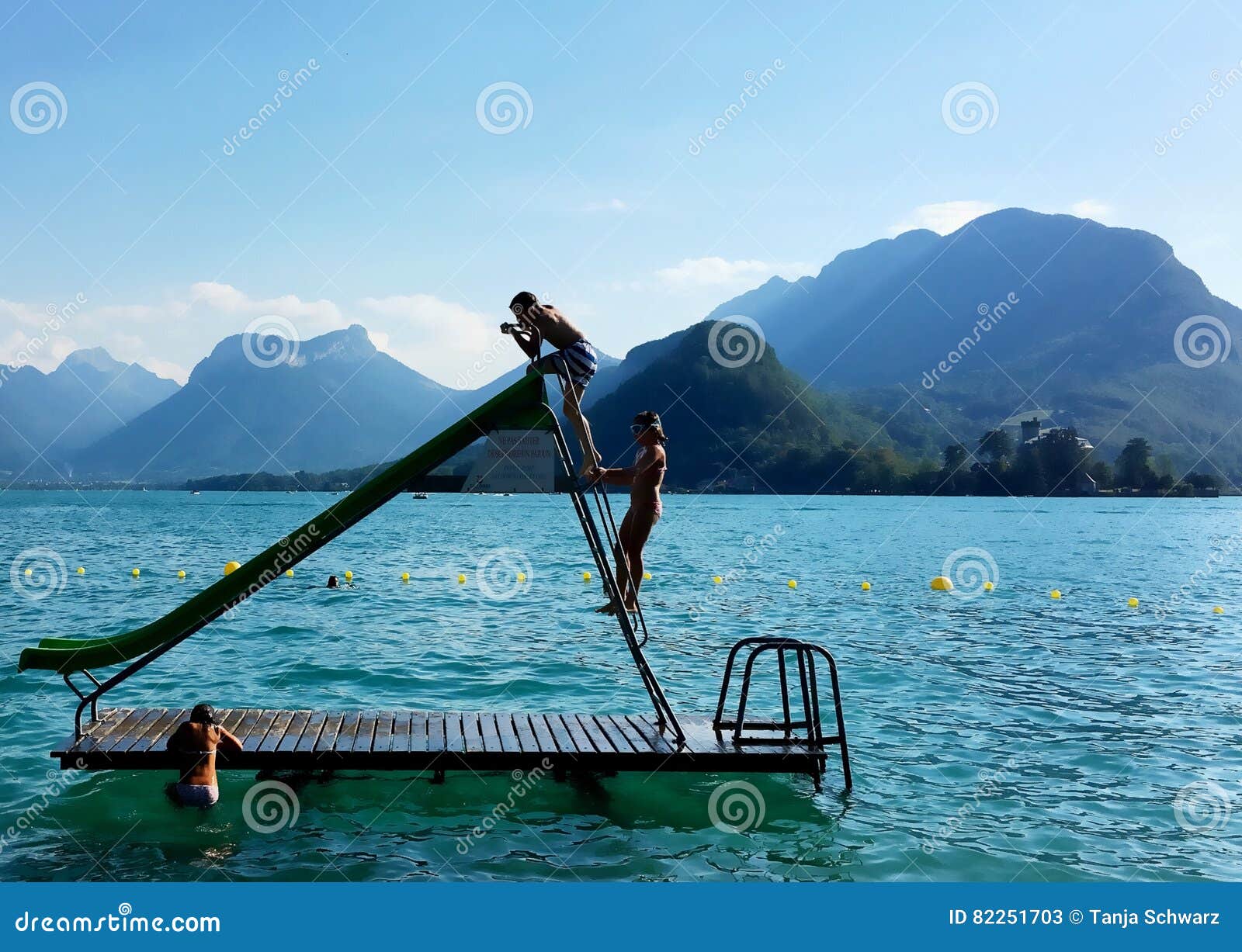Sliding fun editorial stock photo. Image of people, water - 82251703