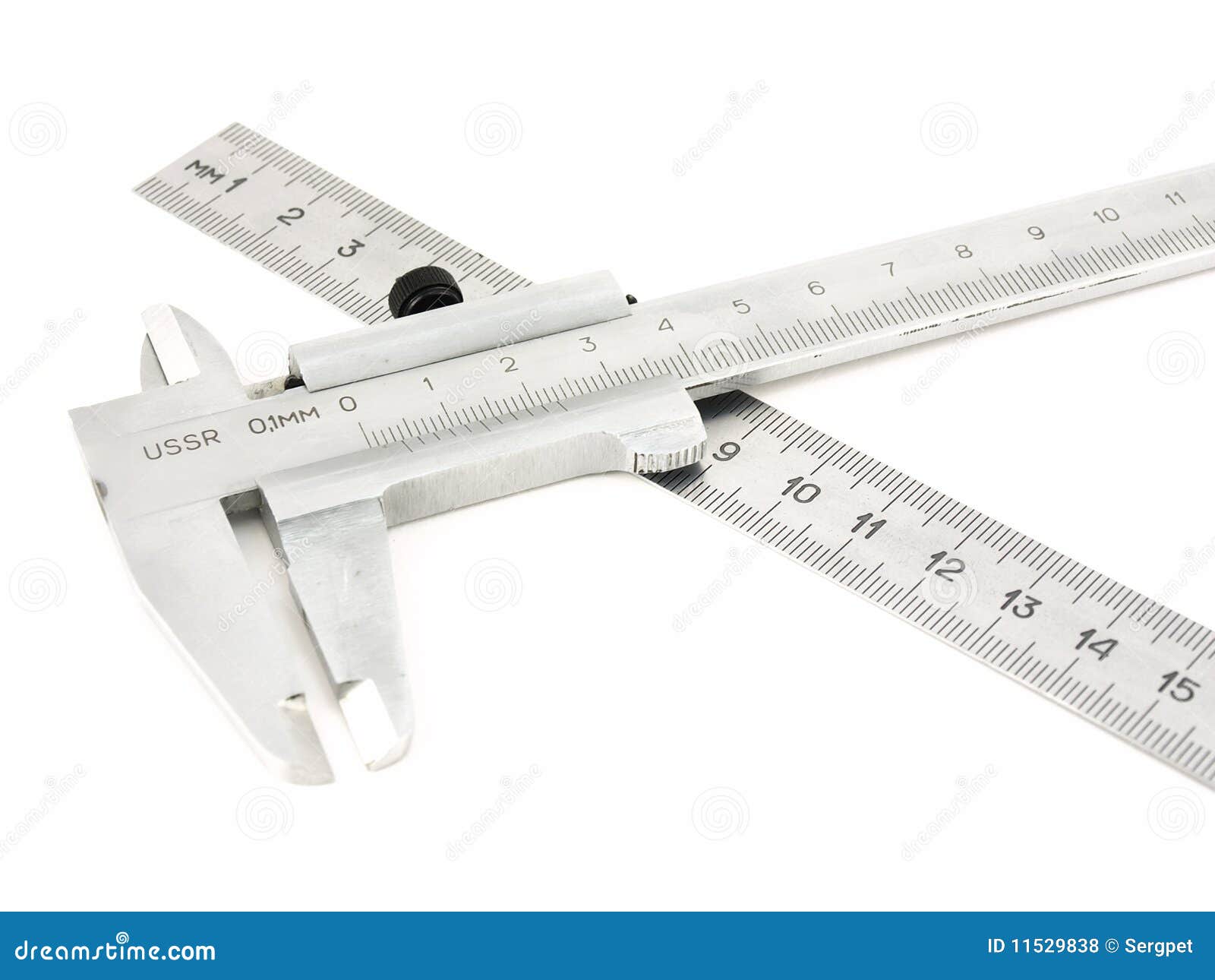 Sliding and ruler stock photo. Image of gauge, sliding - 11529838