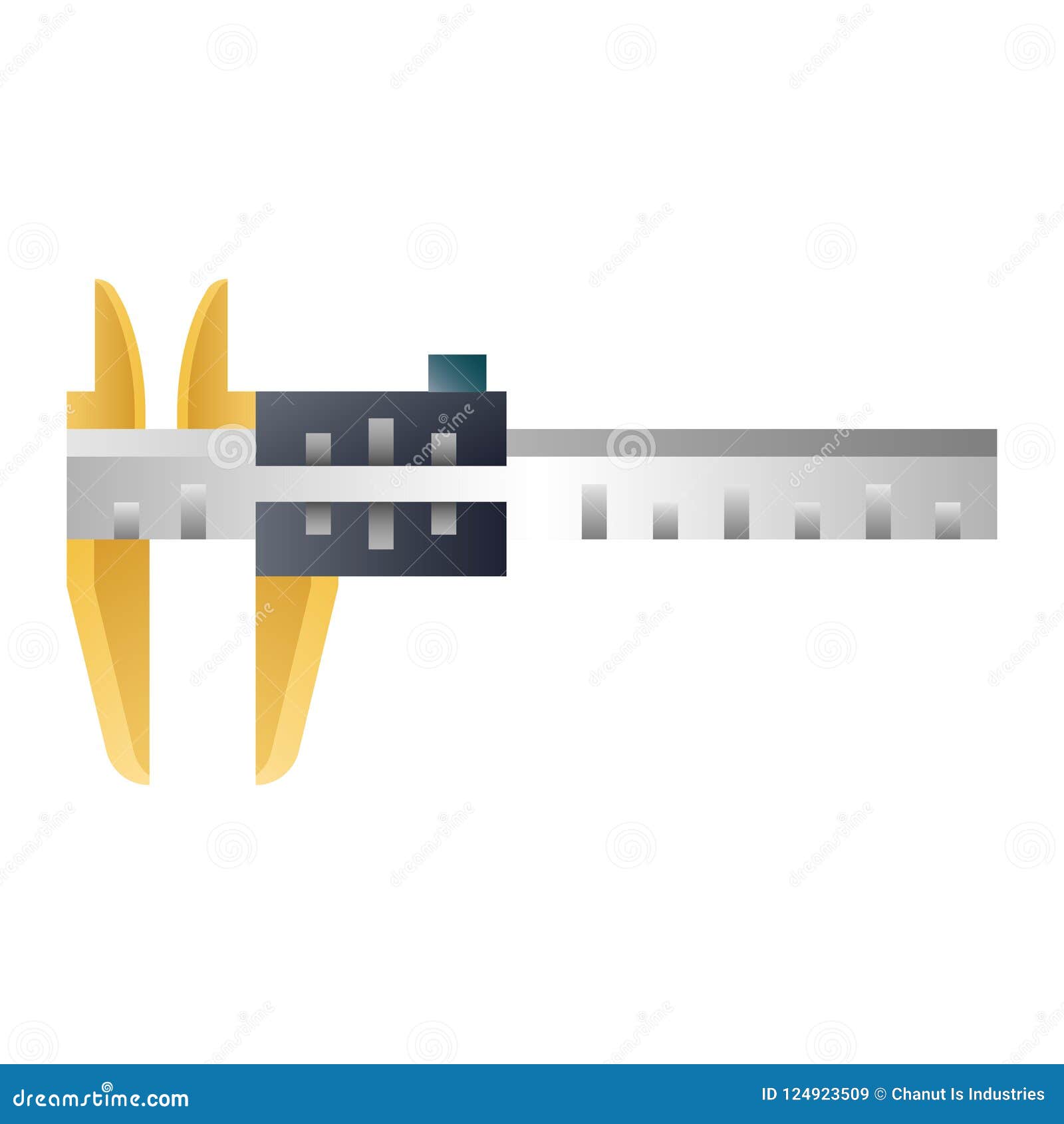 Sliding Scale Gradient Illustration Stock Vector - Illustration of ...