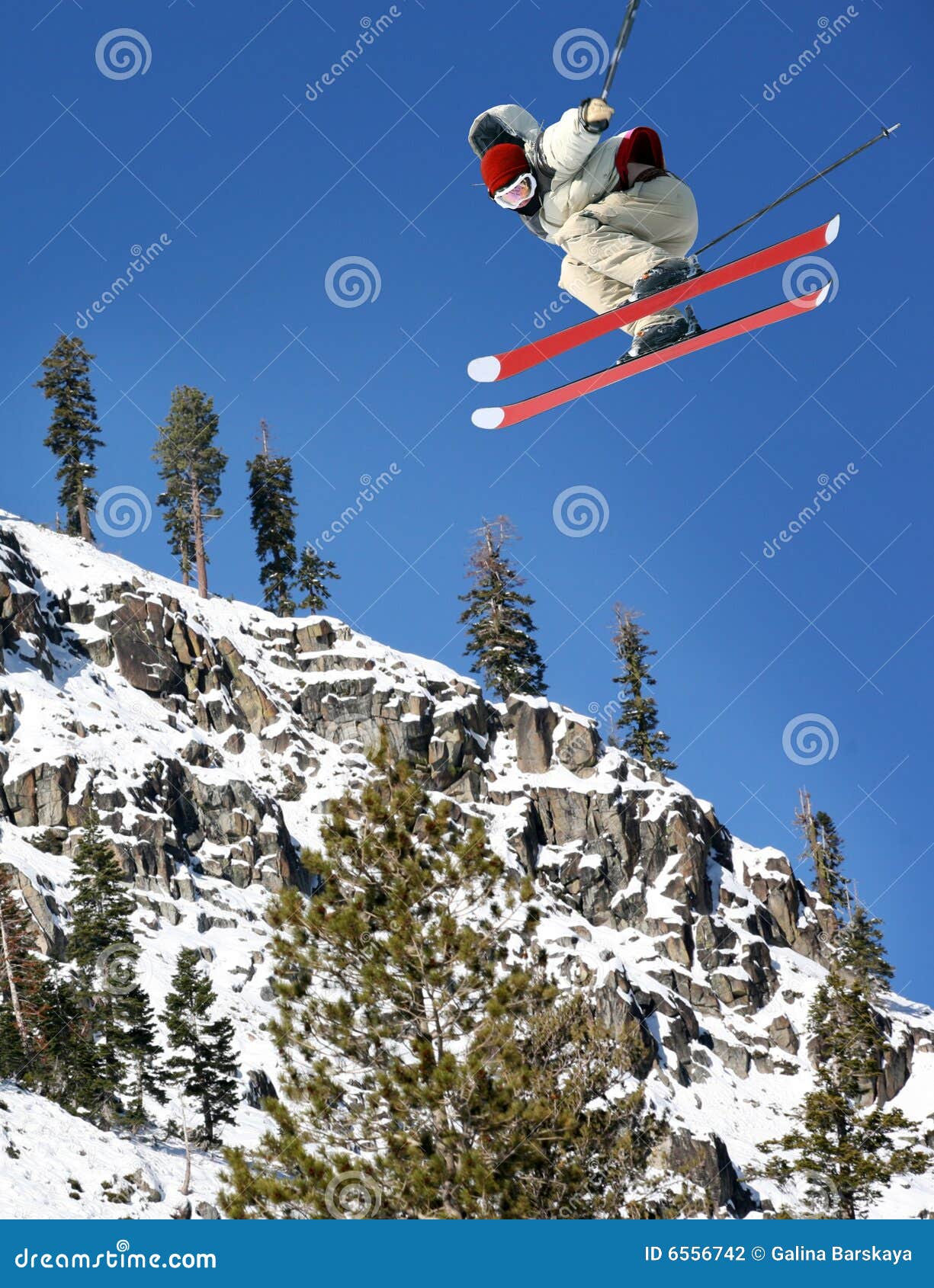 Slier jumping stock photo. Image of speed, slope, mountains - 6556742