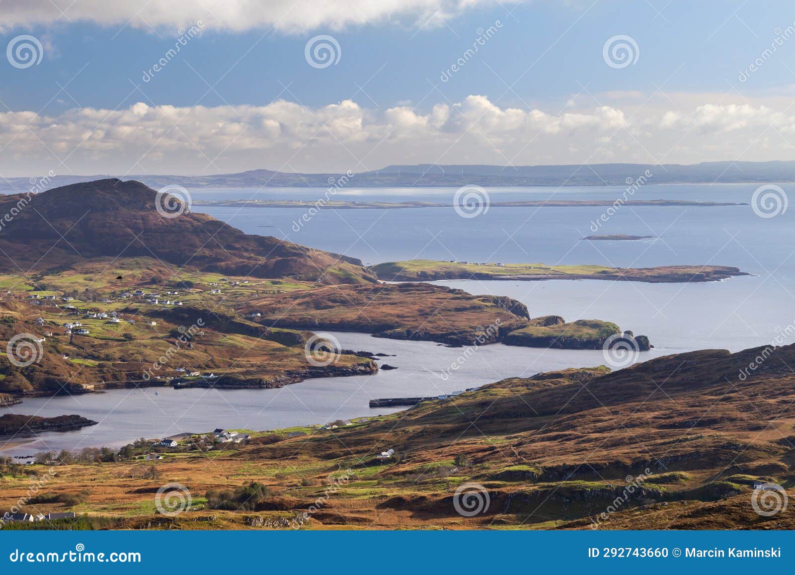 Slieve League stock photo. Image of west, league, water - 292743660
