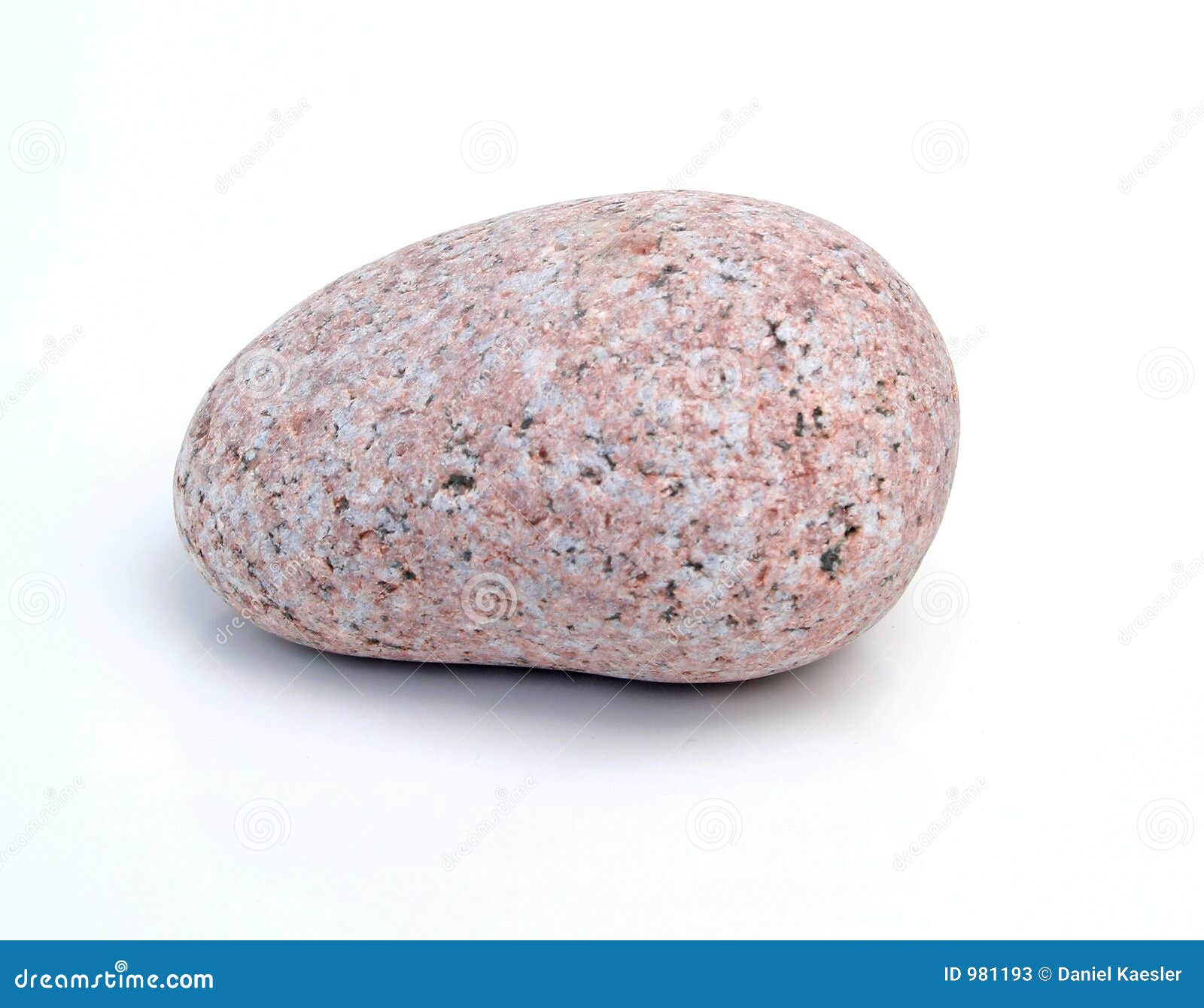 Slightly red pebble stock image. Image of purity, abraded - 981193