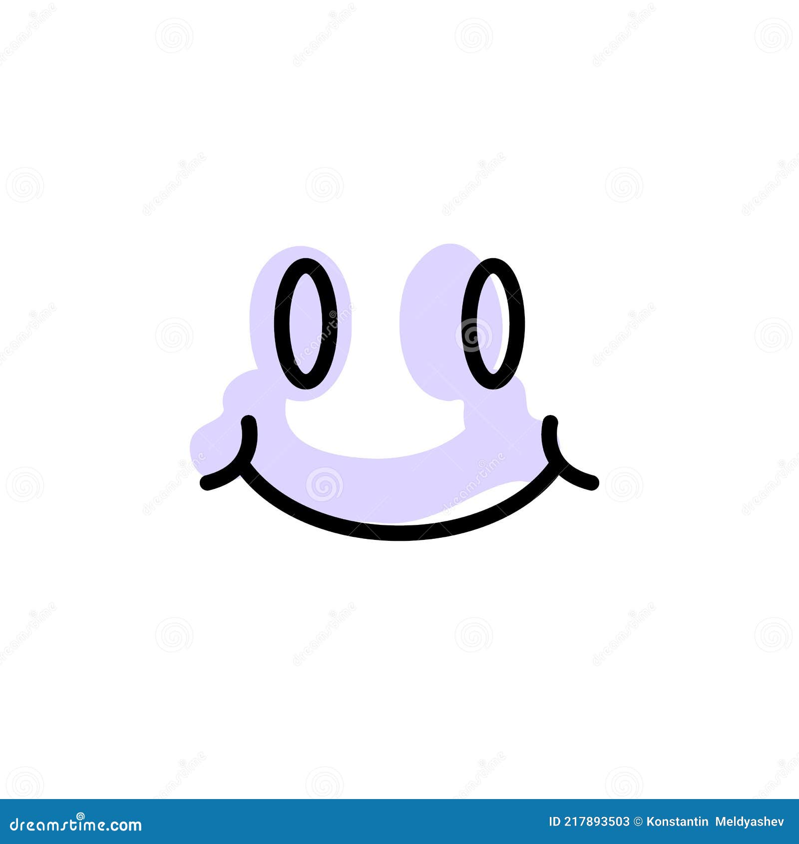 Slightly, Smiling, Face with Color Shadow Vector Icon in Emotion Set ...