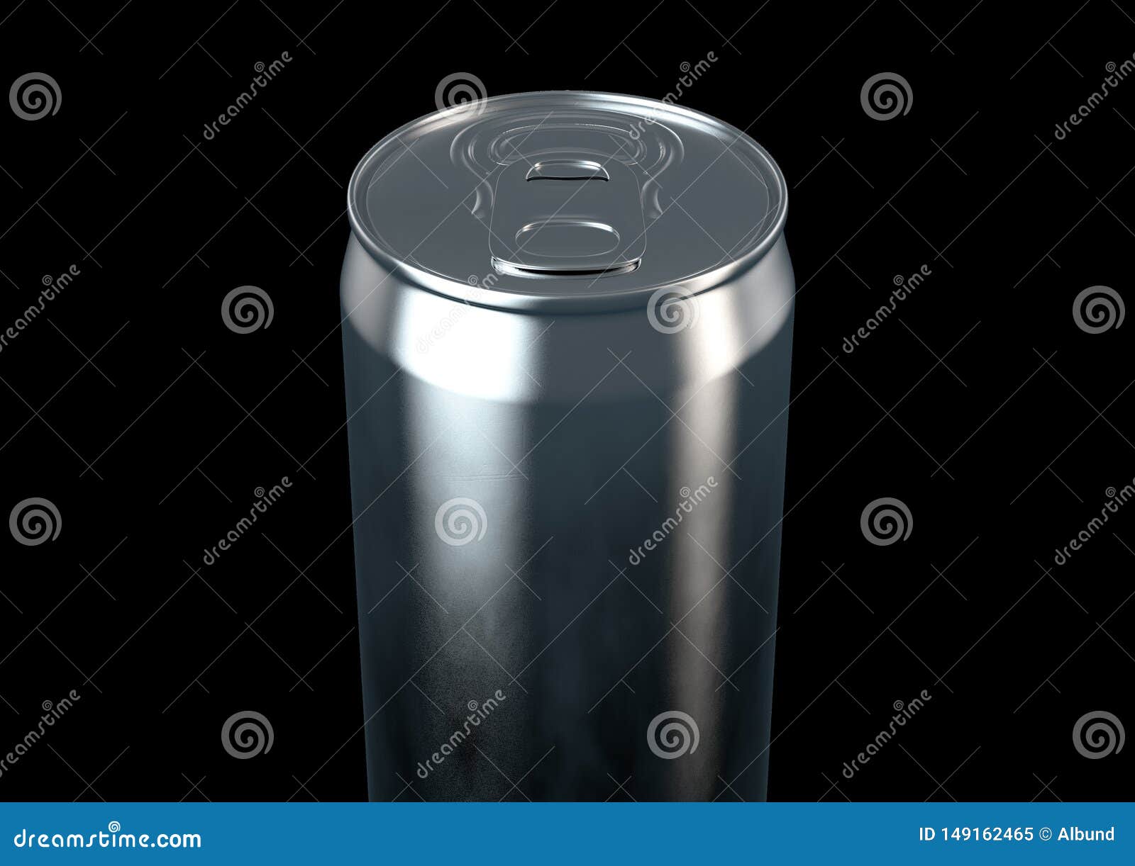 Slim Aluminum Can stock illustration. Illustration of brew - 149162465