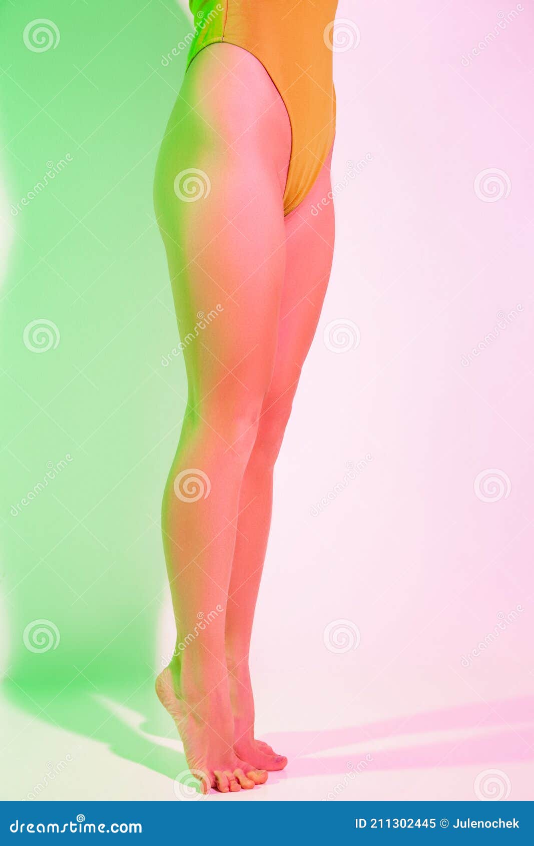 Slim Barefoot Female in Bodysuit in Studio Stock Image - Image of ... Slim Barefoot Female in Bodysuit in Studio Stock Image - Image of ...