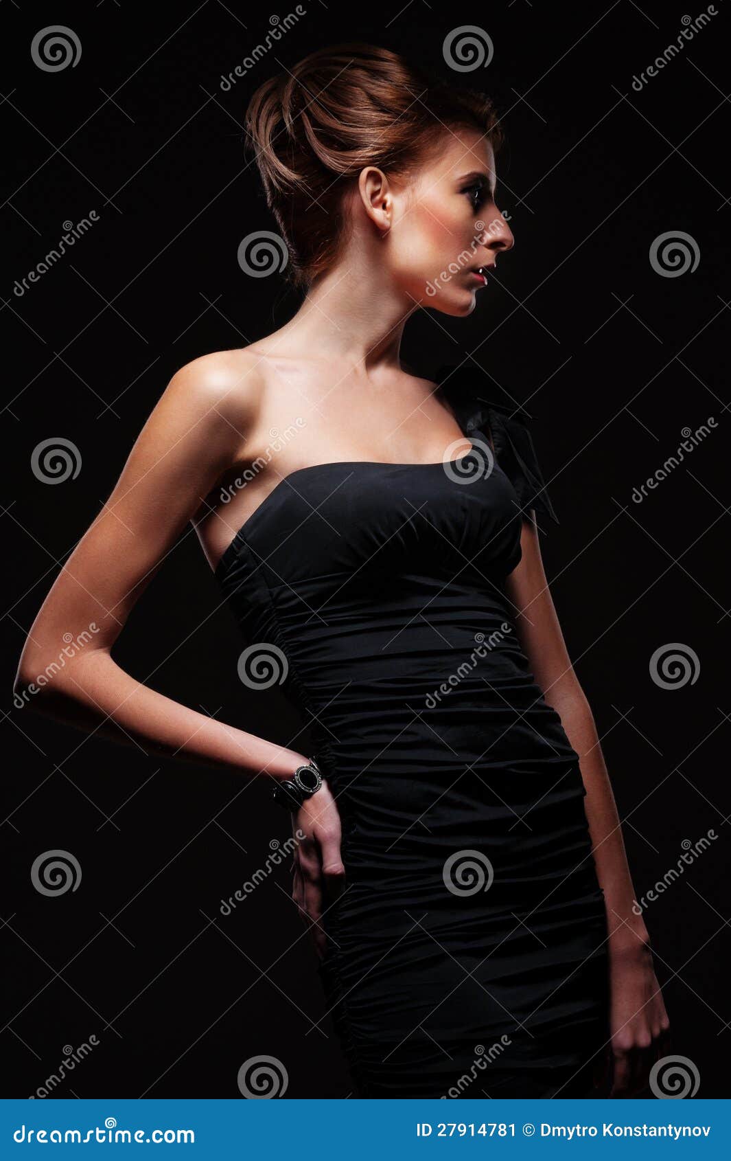 Slim beautiful model stock image. Image of caucasian - 27914781