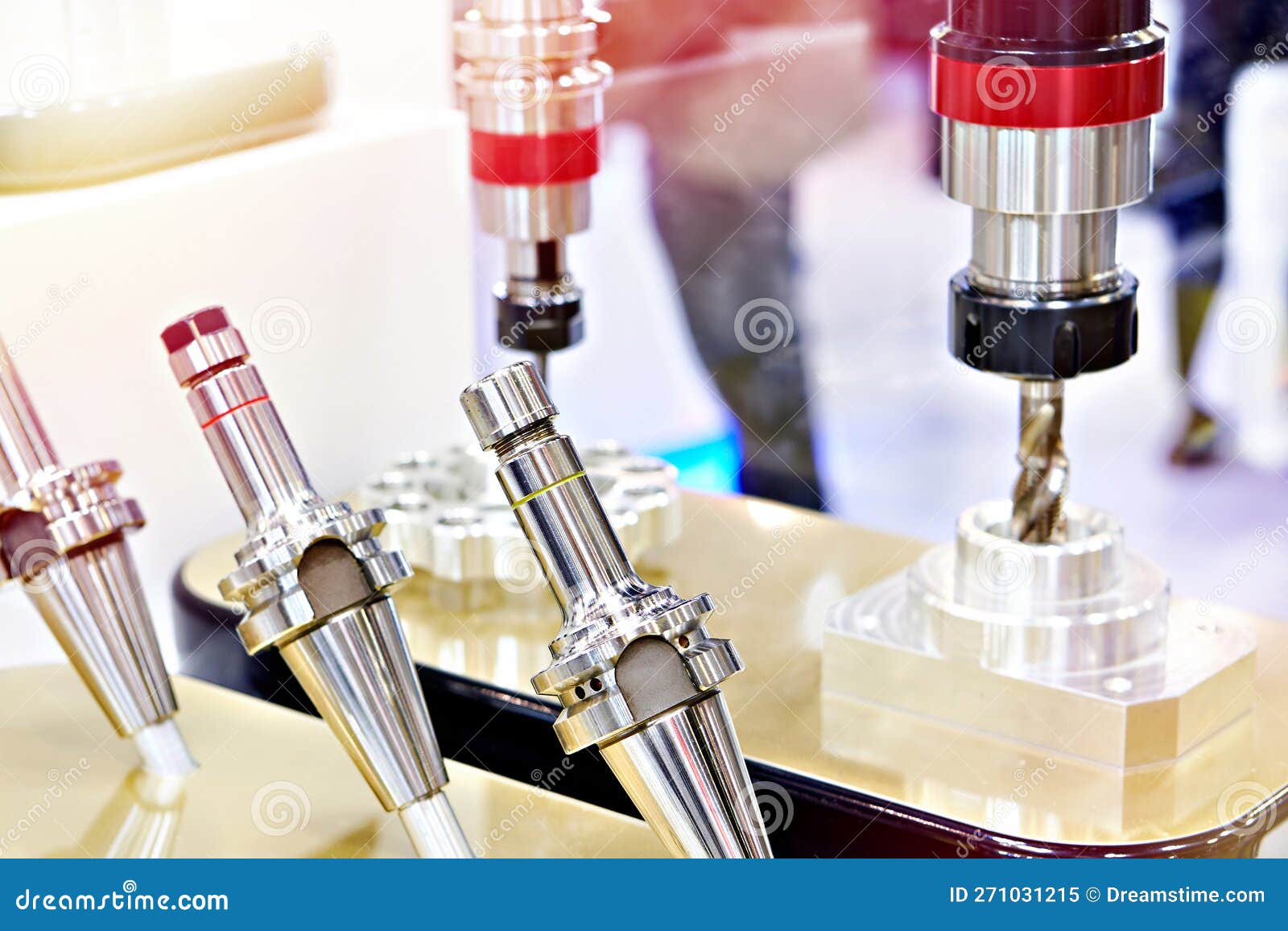 Slim collet chucks stock image. Image of shaft, manufacture - 271031215