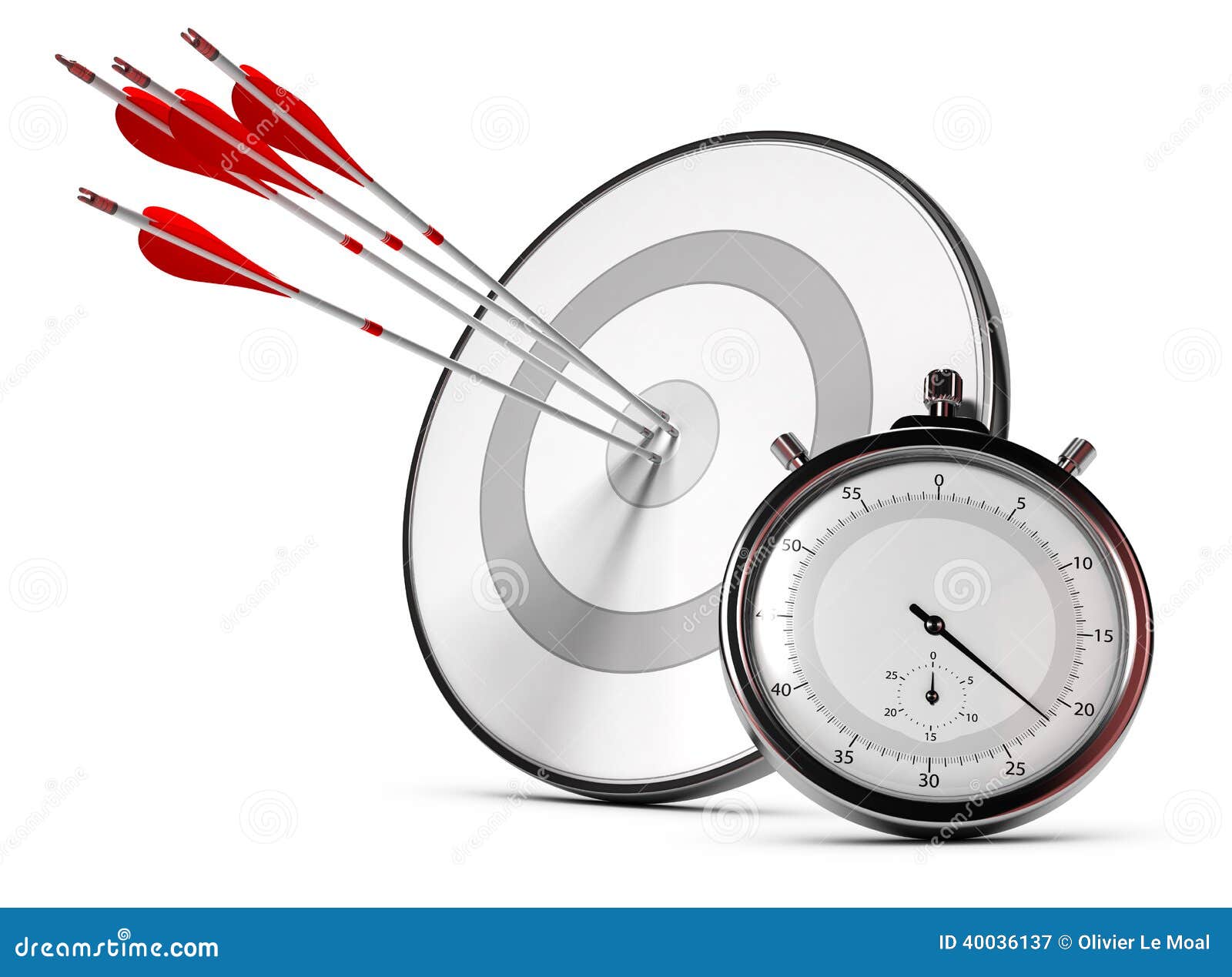 SLIM Doelstelling of Doelstellingen Concept Stock Illustratie ...