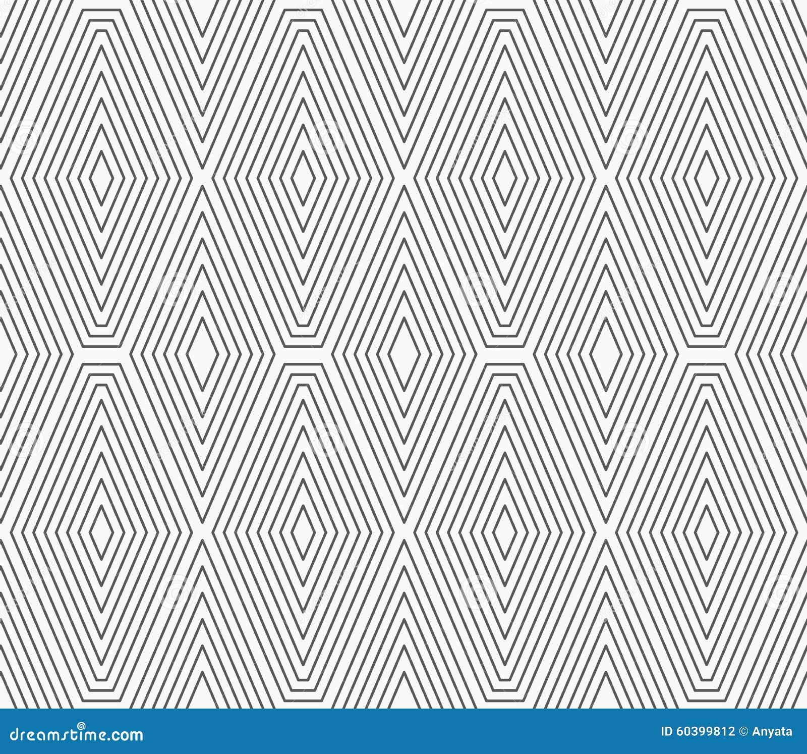 Slim Gray Vertical Diamonds with Offset Stock Vector - Illustration of ...