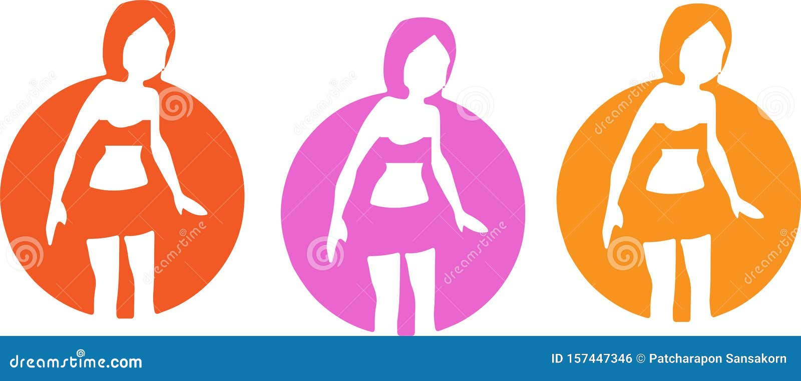 Slim Icon Illustration Isolated Vector Stock Vector - Illustration of ...