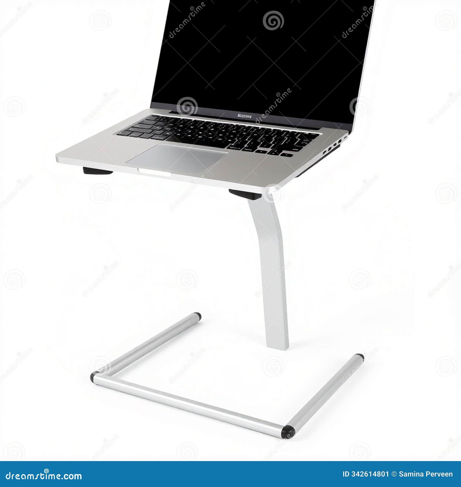 A Slim Laptop Stand with Adjustable Height Features, Designed Stock ...