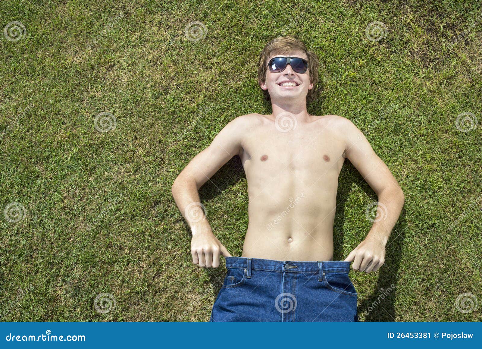 Slim man stock image. Image of slim, fitness, happy, loss - 26453381