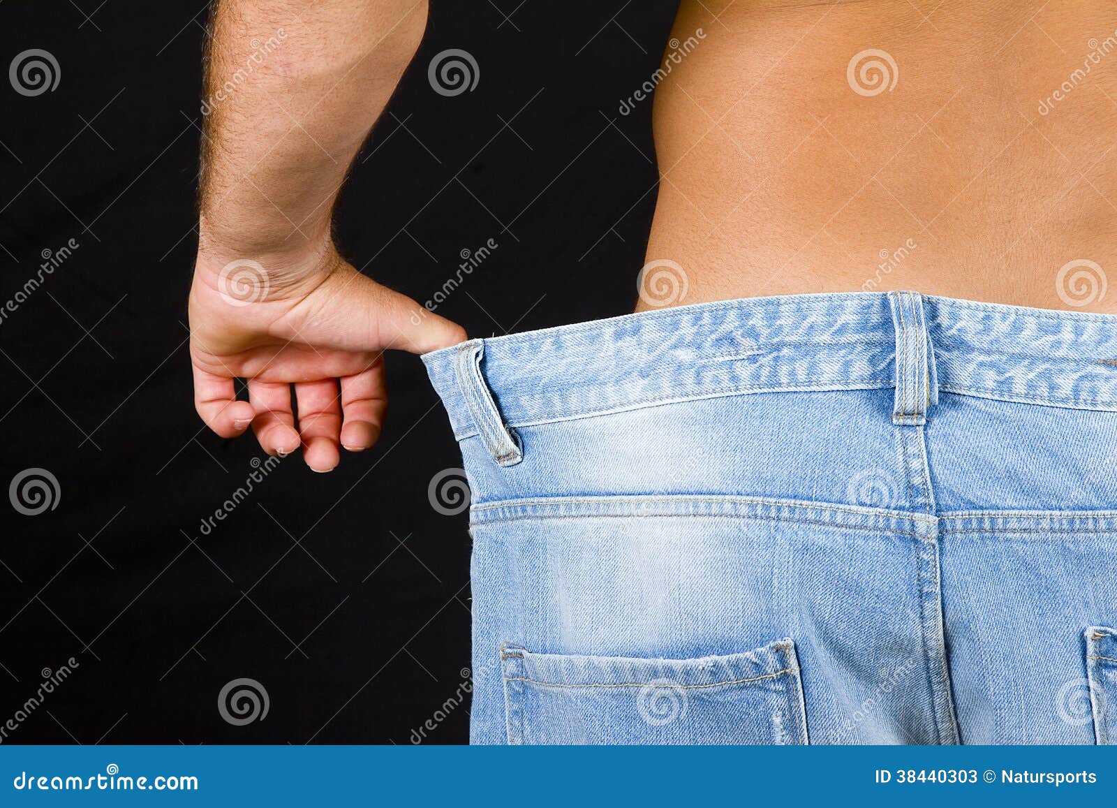 Slim man stock image. Image of loss, diet, clothes, slim - 38440303