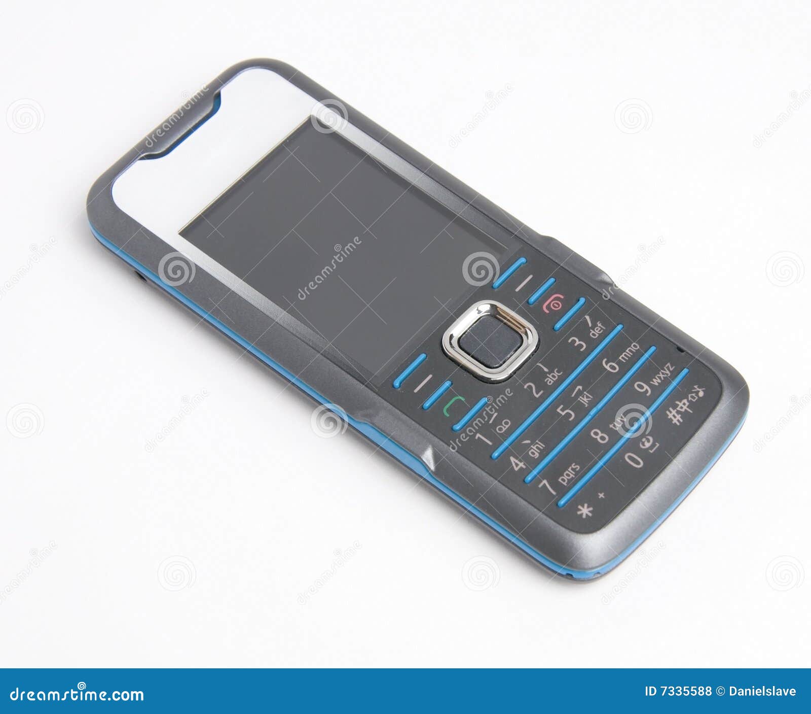 Slim mobile phone stock photo. Image of cellular, phone - 7335588