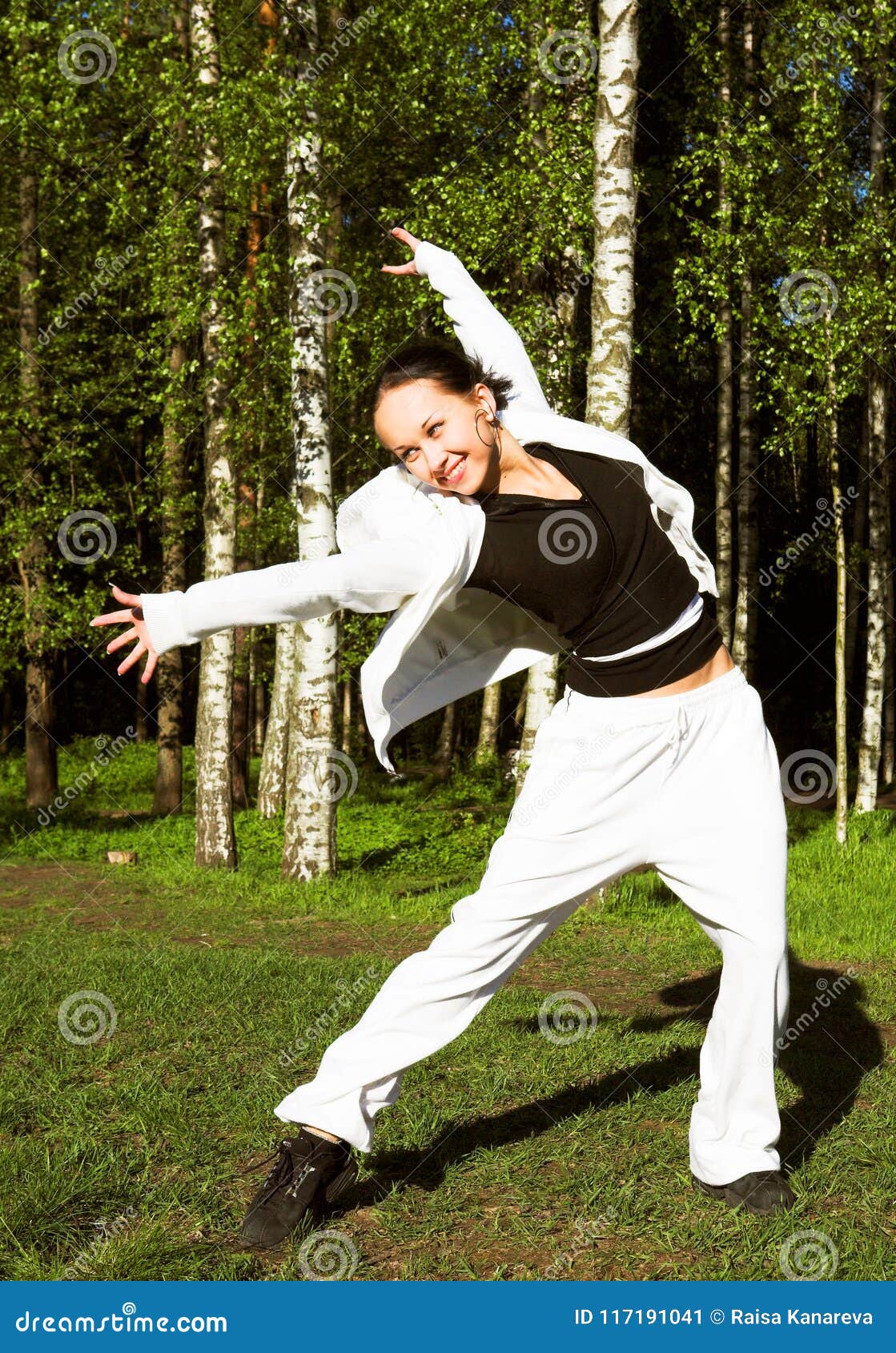 Slim Shaped Beautiful Girl Jumping Stock Image - Image of beauty ...