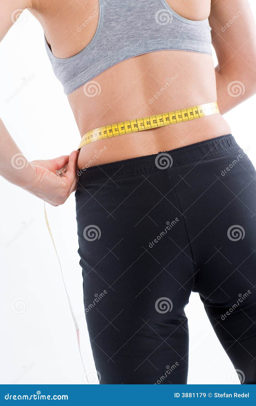 Slim waist stock image. Image of stomach, loss, isolated - 3881179