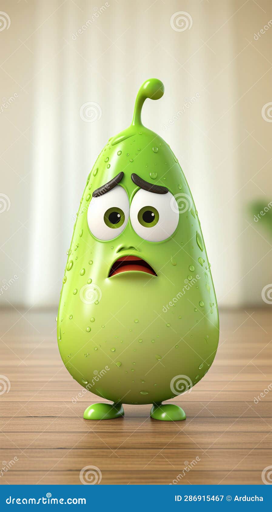 Slime Cartoon Expression 3d Character Stock Image - Image of wallpaper ...